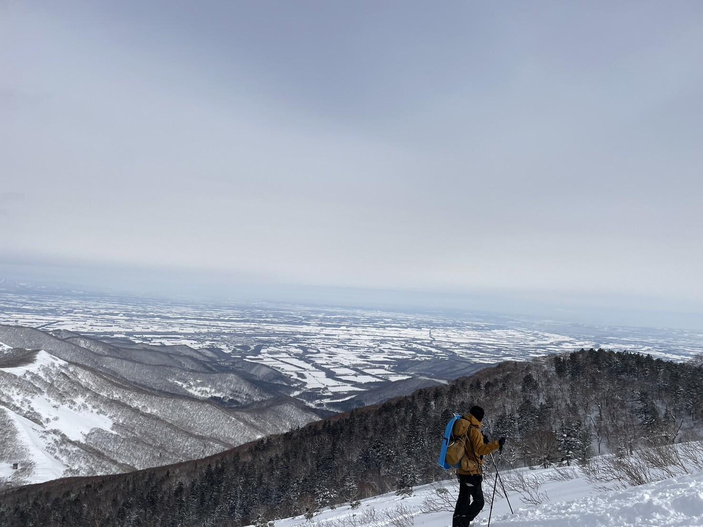 初めての雪山はソリ下山：日勝ピーク / sa-sho-さんのペケレベツ岳の活動データ | YAMAP / ヤマップ