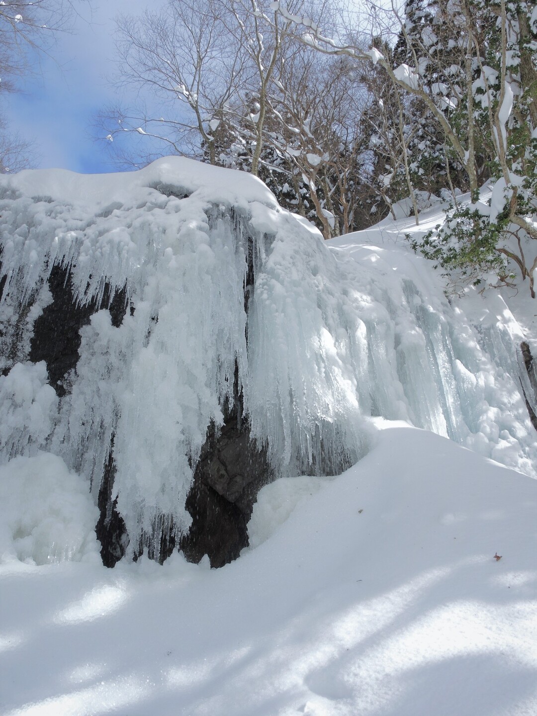 ☃3Gで行った😆岩井滝 / なつの親父さんの伯州山・霧ヶ原の活動データ | YAMAP / ヤマップ
