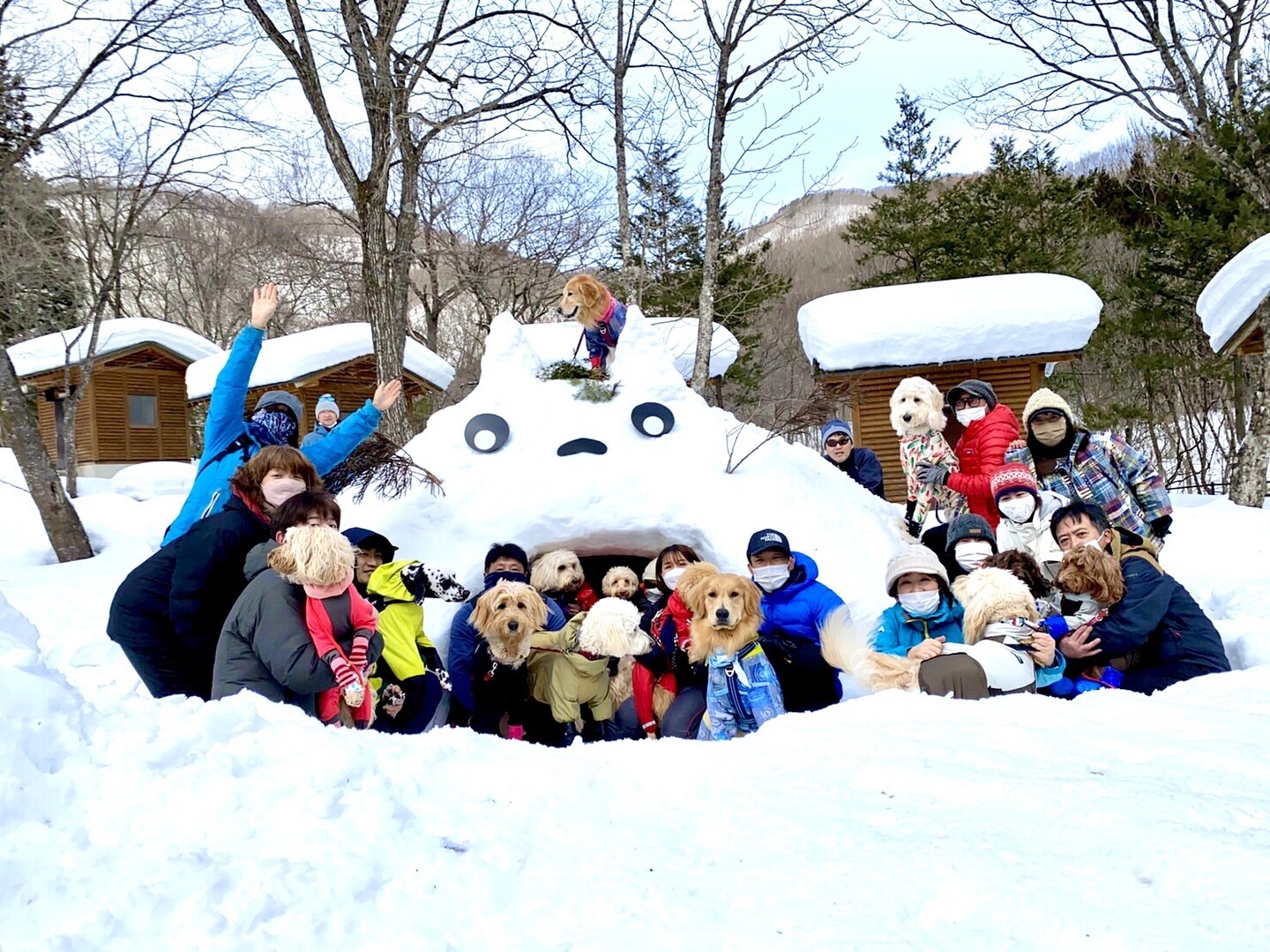 去年より大きくて可愛いかまくら、出来まし... / AL_Maxさんのモーメント | YAMAP / ヤマップ