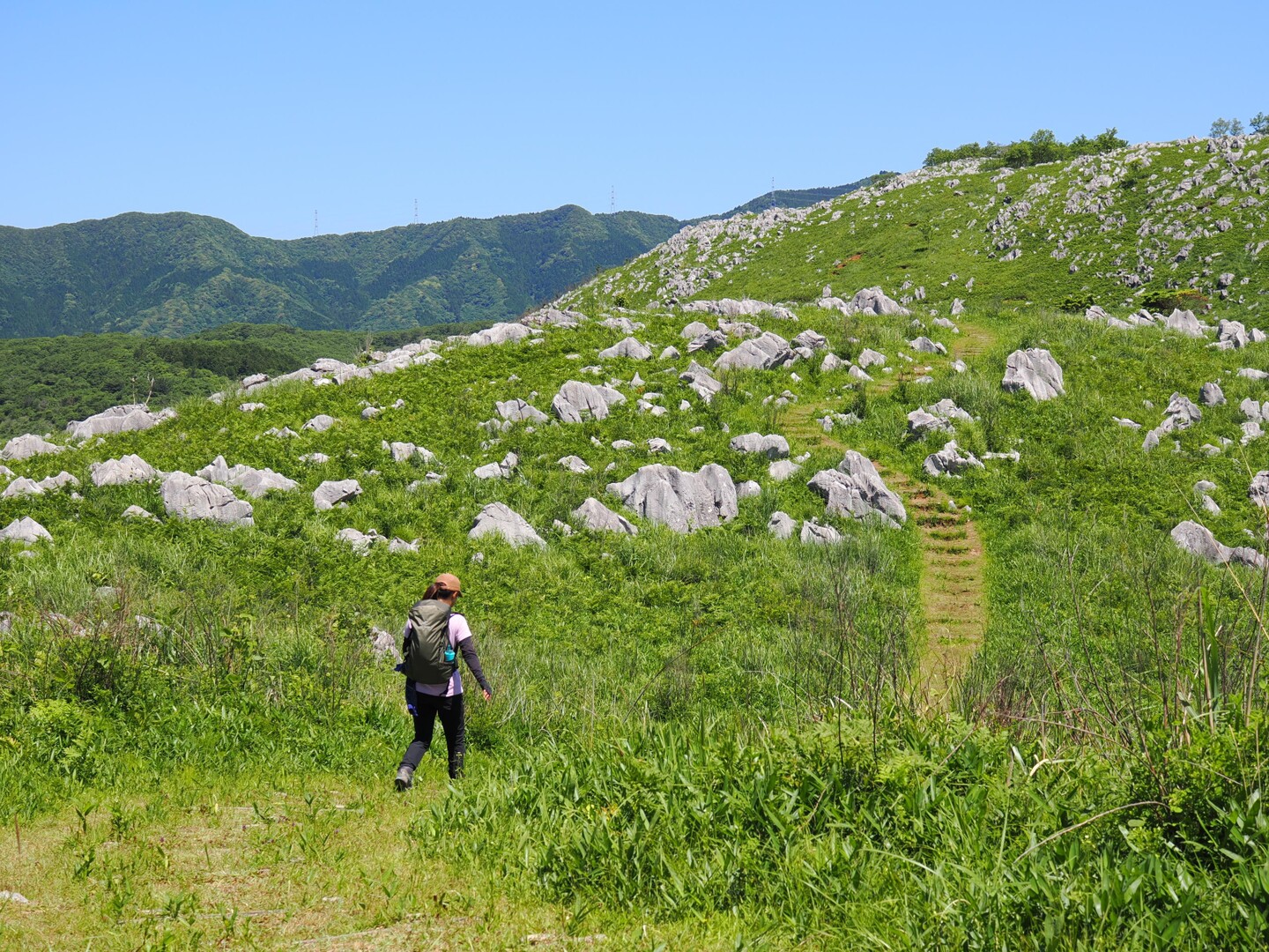 大正ヶ岳・真名ヶ岳・長者ヶ峯へ / KEIJIさんの秋吉台の活動データ | YAMAP / ヤマップ