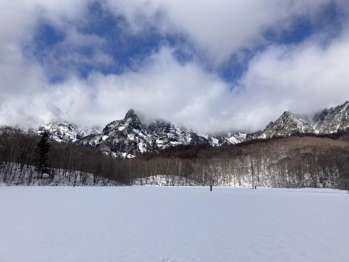 鏡池-2024-02-24 / kenjiさんの高妻山・戸隠山の活動データ | YAMAP / ヤマップ