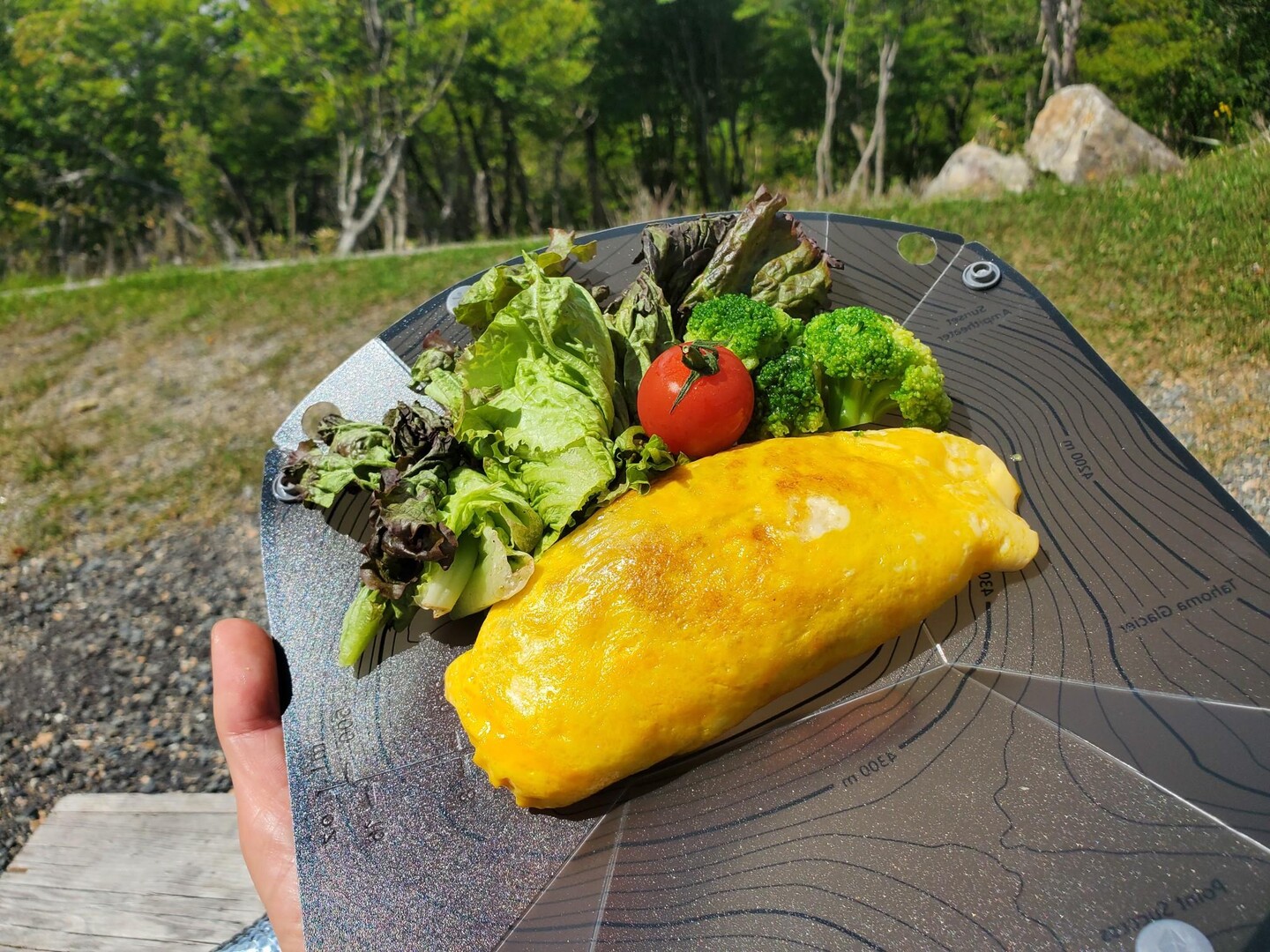 御在所でオムライス / 🍒sa-ki🍒さんのウォーキングの活動データ | YAMAP / ヤマップ