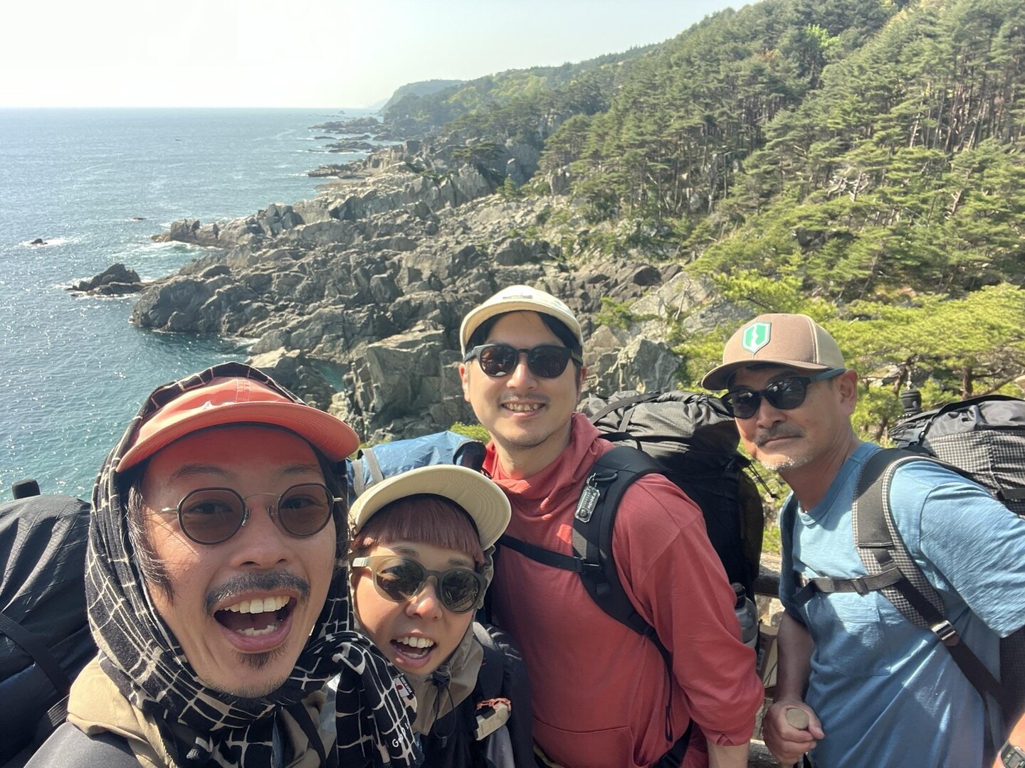 5月【みちのく潮風トレイル】 #俺たちのMCT 八戸市〜久慈市 / ログ男 ／LOG-oさんのみちのく潮風トレイル 八戸市ルートの活動データ | YAMAP / ヤマップ