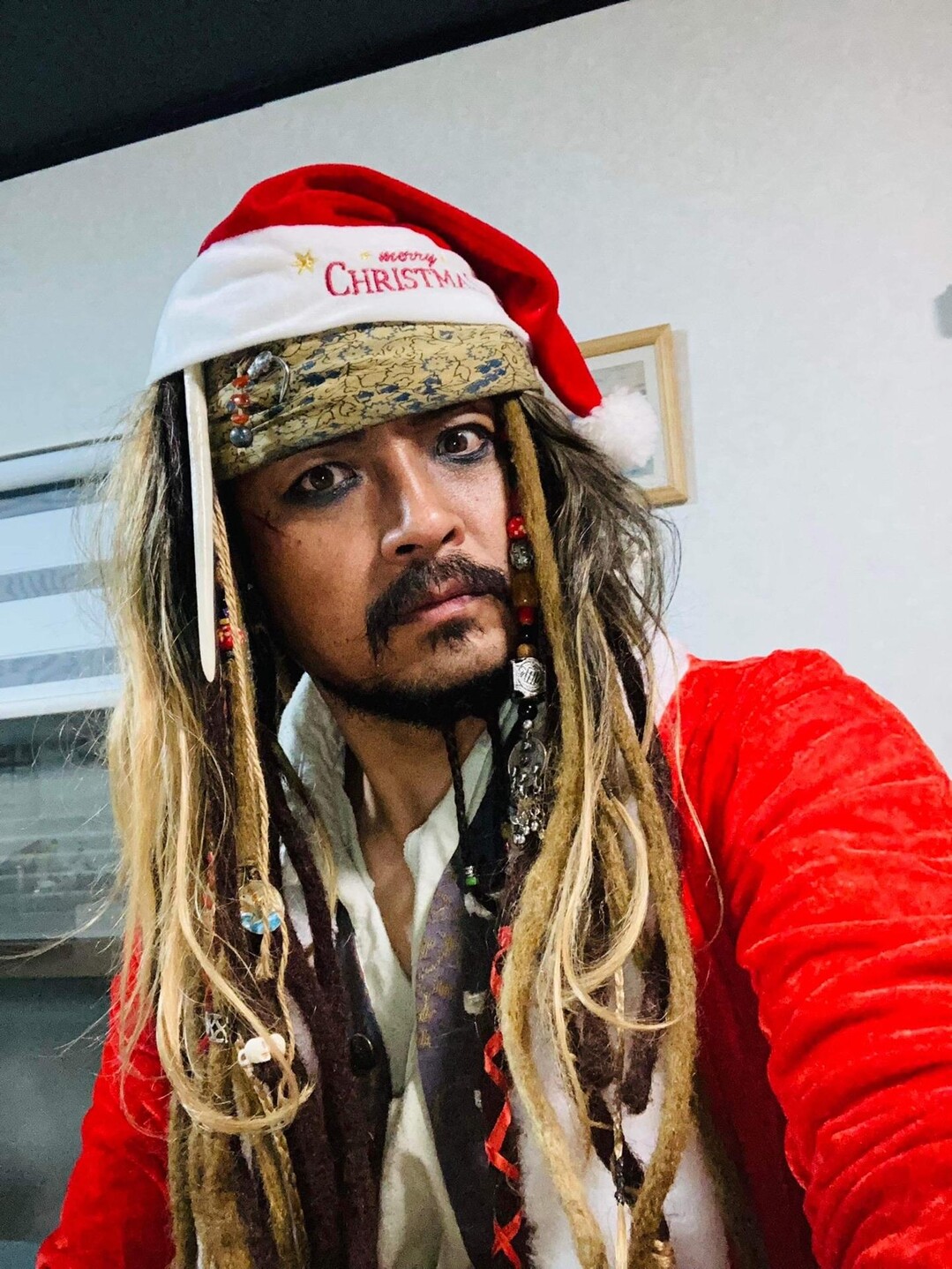 1枚目は、Jack サンタ 2枚目は、息... / 【町興し仮装者】Captain Jack Sparrow さんのモーメント | YAMAP / ヤマップ