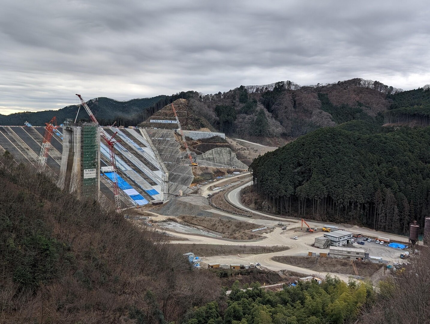 鹿沼市上南摩（なんま）建設中の南摩ダムを... / 山二登子さんのモーメント | YAMAP / ヤマップ