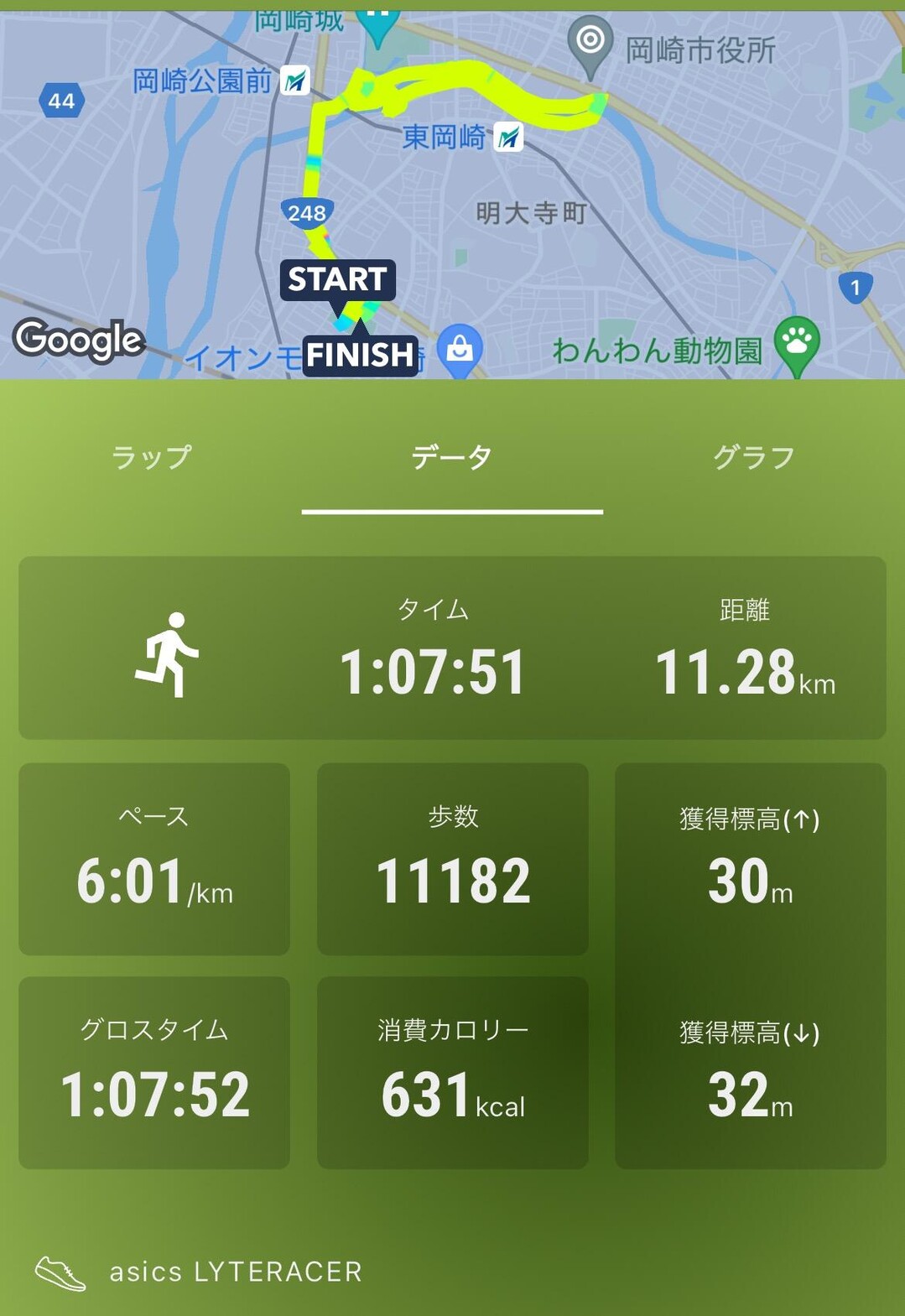 今日は(も)10km🏃‍♂️ランで体力... / tomoyaishiさんのモーメント | YAMAP / ヤマップ