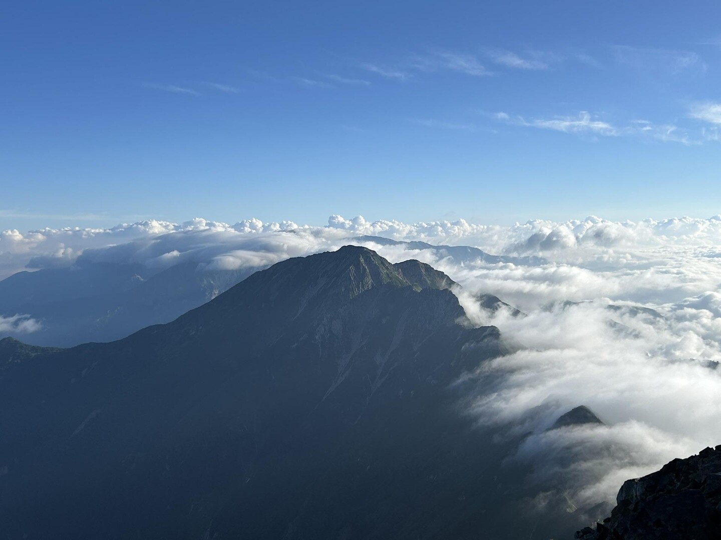 後立山縦走山（扇沢〜爺ヶ岳〜鹿島槍ヶ岳〜五竜岳〜唐松岳⛰️ / Reikoさんの鹿島槍ヶ岳・五竜岳（五龍岳）・唐松岳の活動データ | YAMAP / ヤマップ
