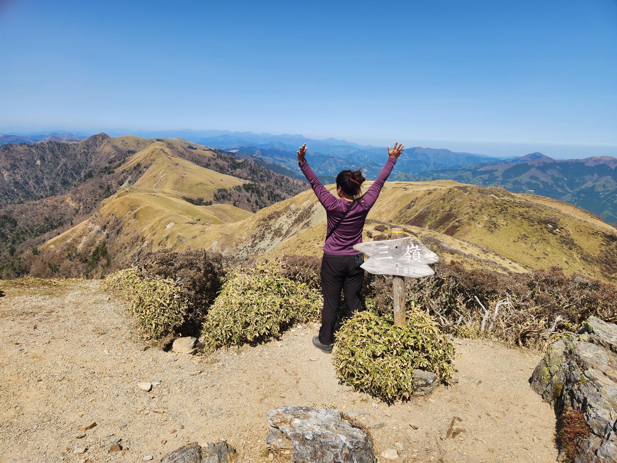 四国一美しい山 三嶺 晴天🌞 / papiさんの三嶺・天狗塚・石立山の活動データ | YAMAP / ヤマップ