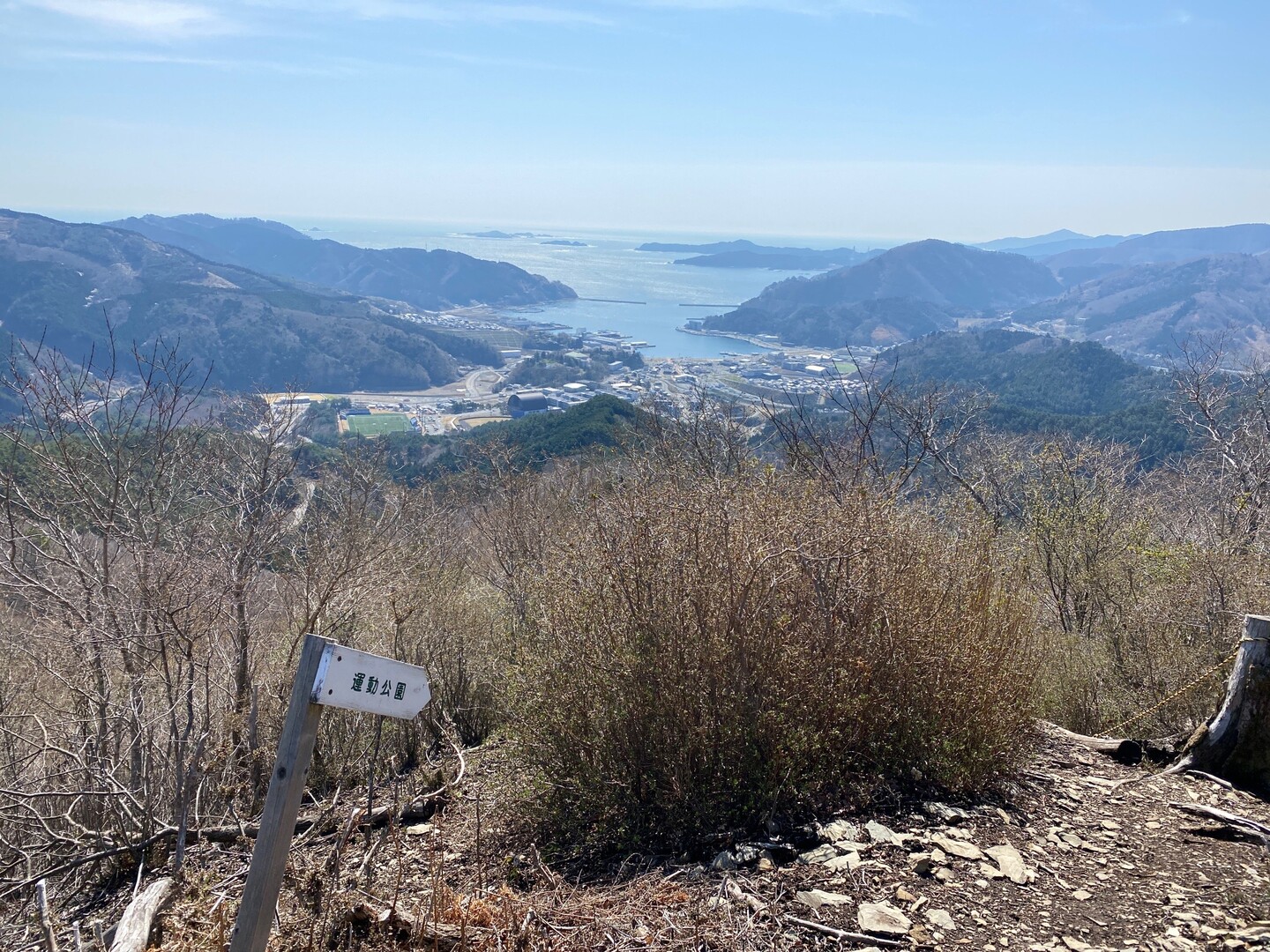 女川駅から黒森山頂上をまっしぐら！ / RIckさんの石投山・硯上山・羽黒山の活動データ | YAMAP / ヤマップ