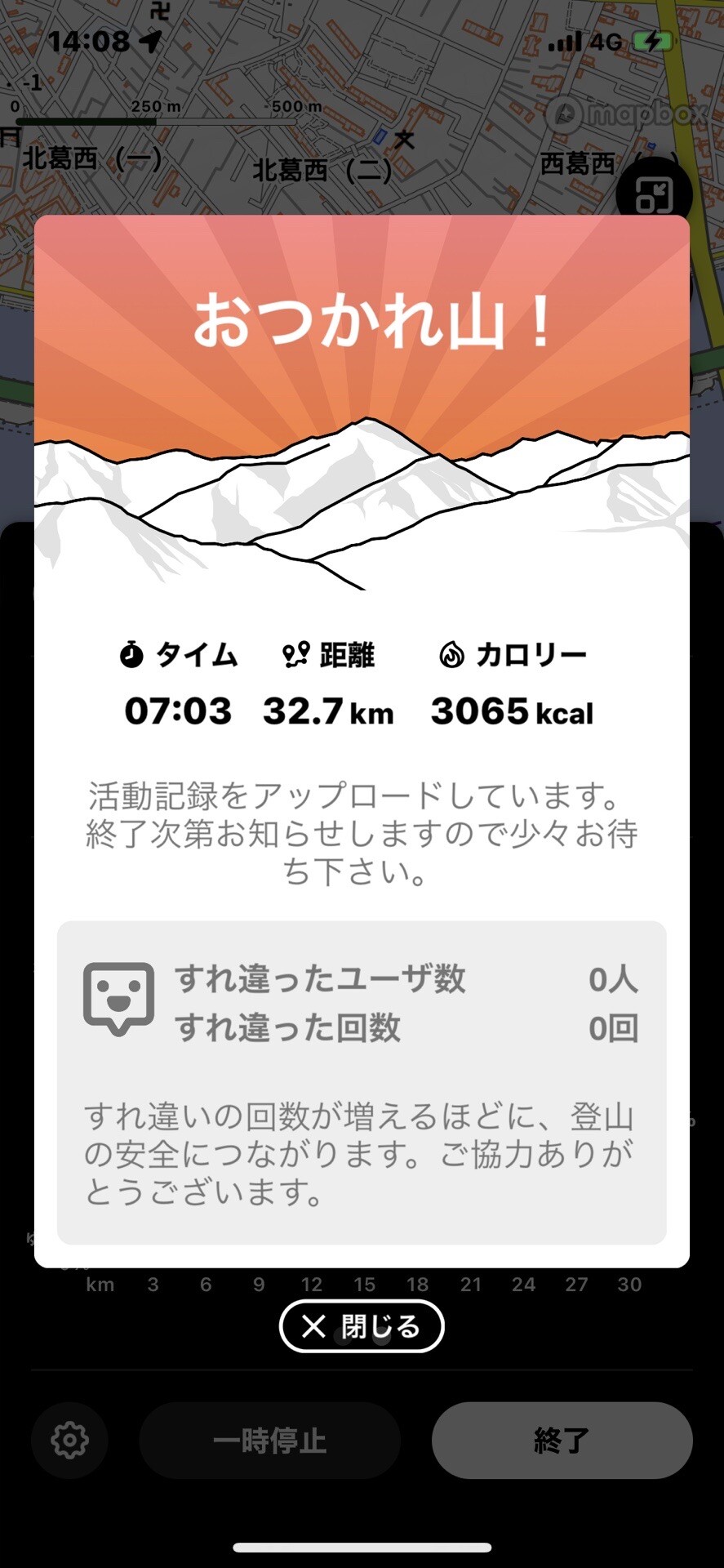 軽いお花見のつもりが😅 / Italさんのモーメント | YAMAP / ヤマップ