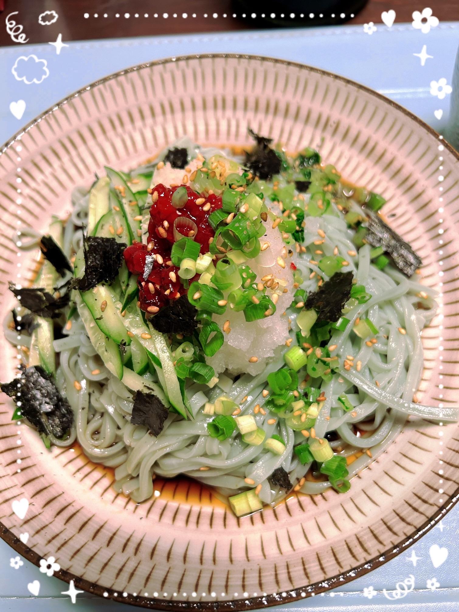 熊笹ぶっかけうどんの 完成〜ですぅ😘 ... / minirollさんのモーメント | YAMAP / ヤマップ