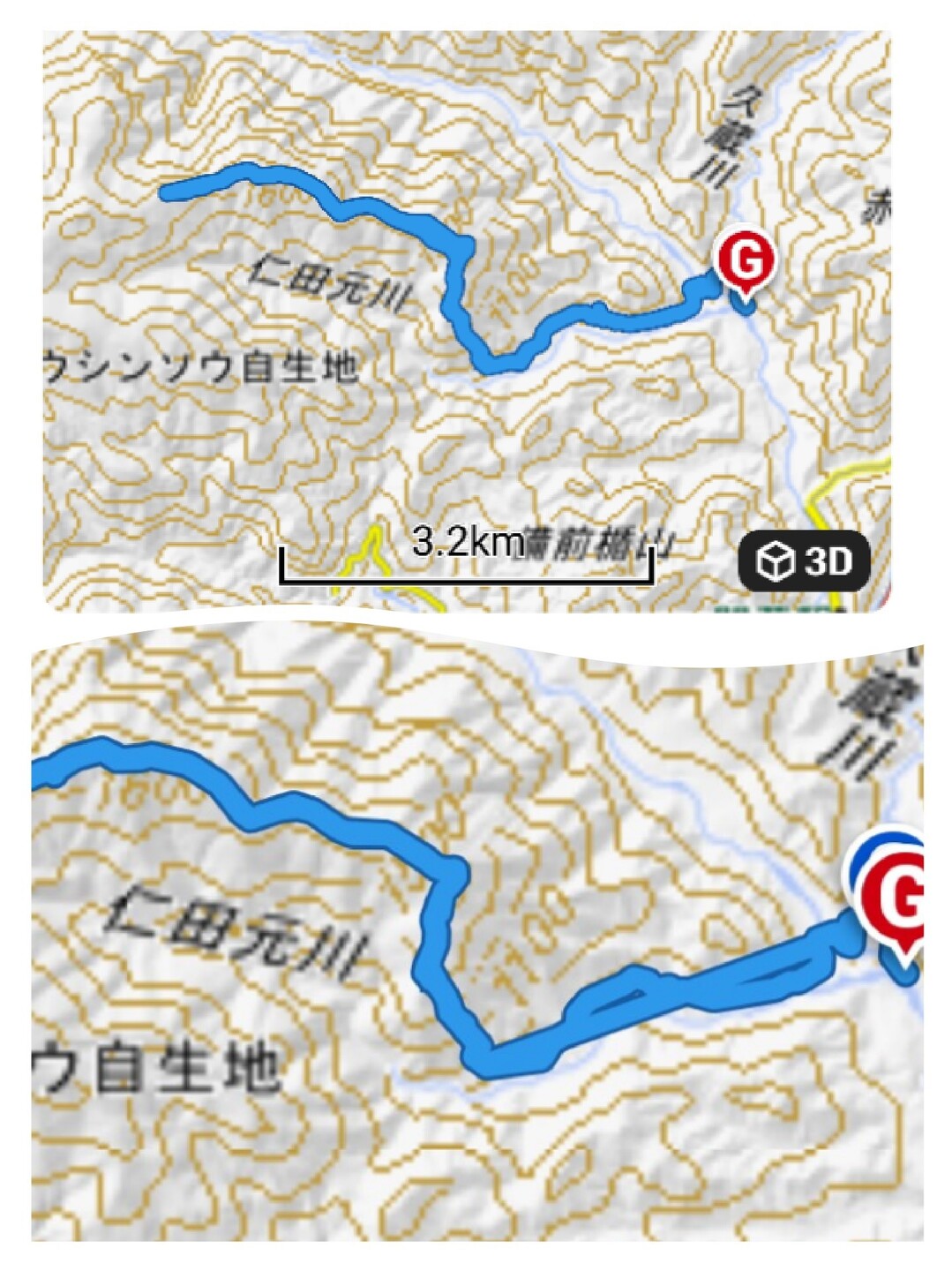 yamapさん 昨日の軌跡スタートからゴ... / N-saruさんのモーメント | YAMAP / ヤマップ