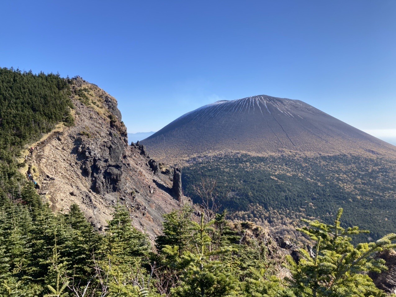 車坂山・槍ヶ鞘・トーミの頭・前掛山 / matsu_kさんの浅間山・黒斑山・篭ノ登山の活動データ | YAMAP / ヤマップ