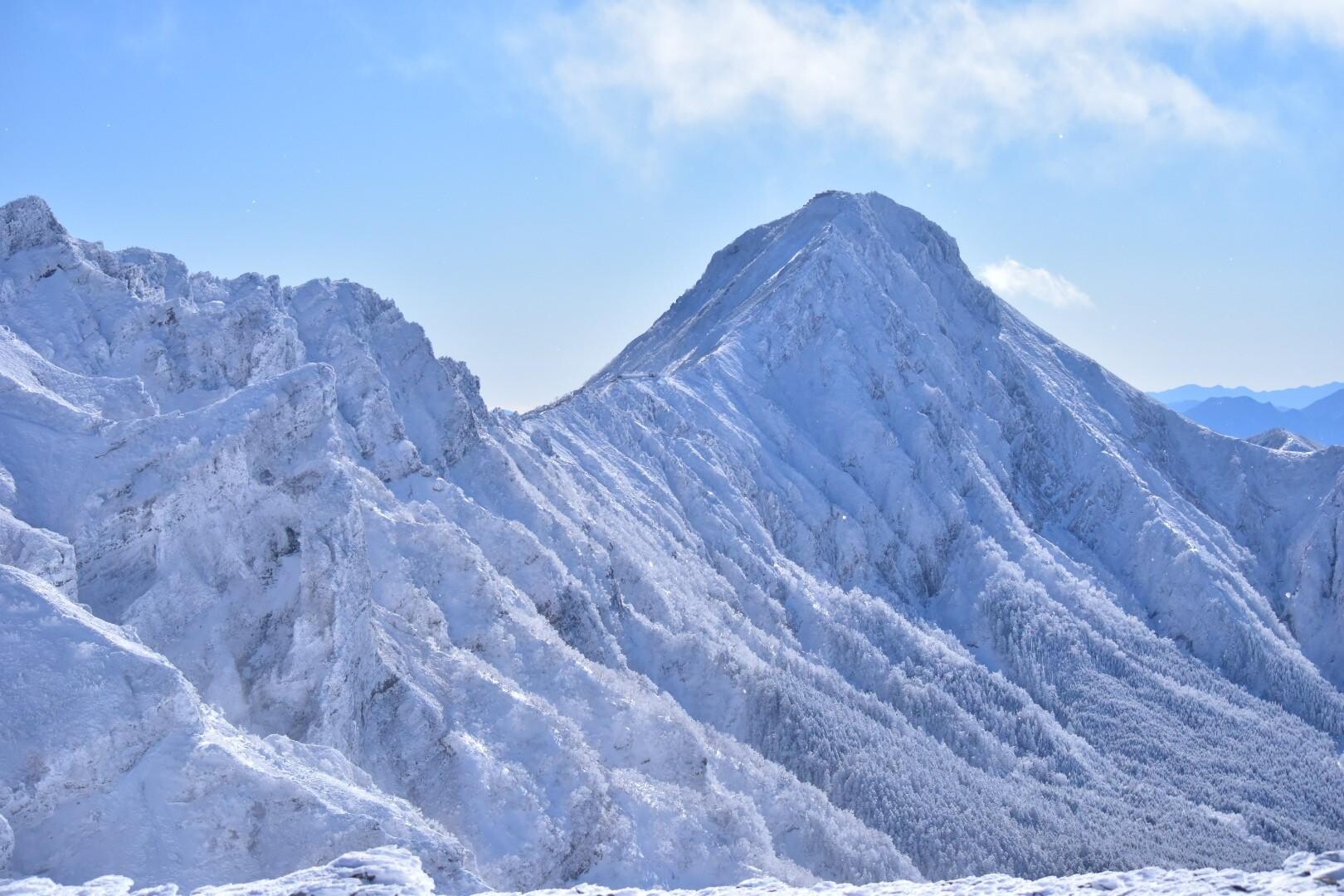 2022/12/20 青空の硫黄岳／^p^\ / yama AGさんの八ヶ岳（赤岳・硫黄岳・天狗岳）の活動データ | YAMAP / ヤマップ