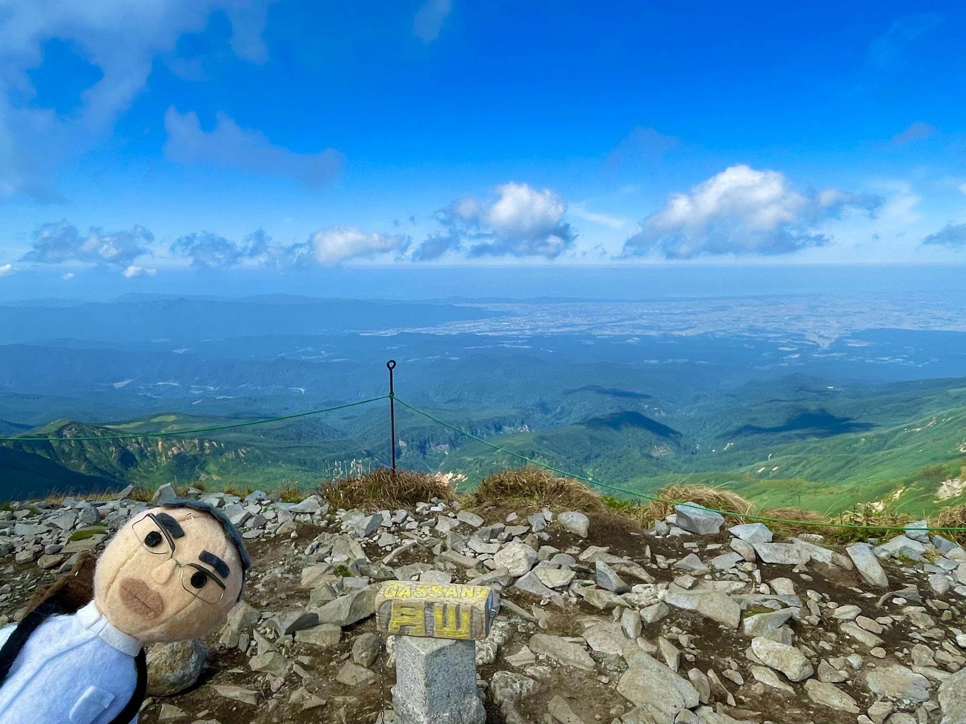 姥ヶ岳・柴灯森・月山 / Takayuki Sakaiさんの月山の活動データ | YAMAP / ヤマップ