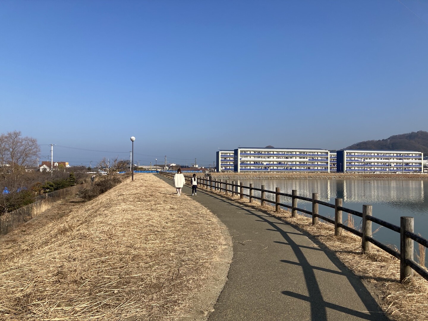 松山市の堀江の親水公園、娘の持久走の練習... / Ypaaさんのモーメント | YAMAP / ヤマップ