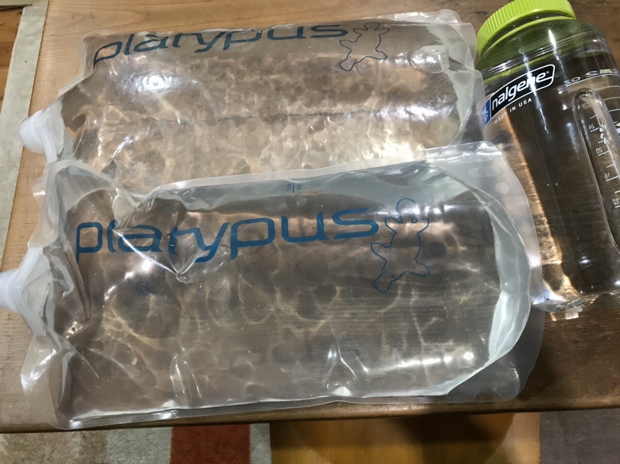 水漏れ試験 ナルゲンも蓋の上端まで満タ... / 鹿児島のTS4さんのモーメント | YAMAP / ヤマップ