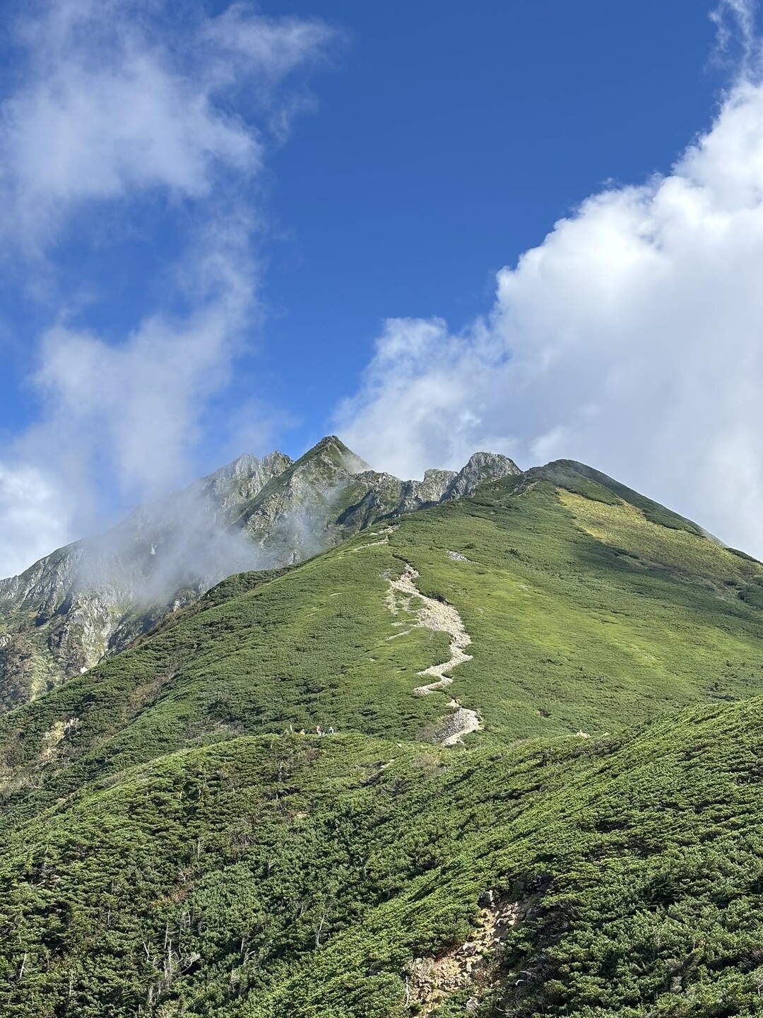 西穂丸山・西穂独標・ピラミッドピーク・チャンピオンピーク・西穂高岳 / chikaさんの槍ヶ岳・穂高岳・上高地の活動データ | YAMAP / ヤマップ