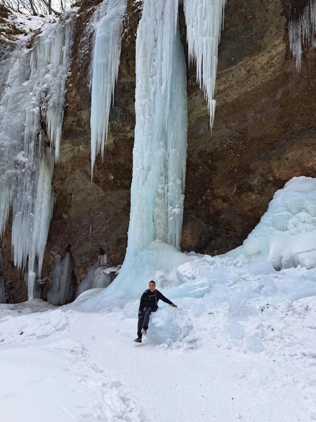 雲竜氷瀑-2023-02-07 / N-saruさんの女峰山・赤薙山・大真名子山の活動データ | YAMAP / ヤマップ