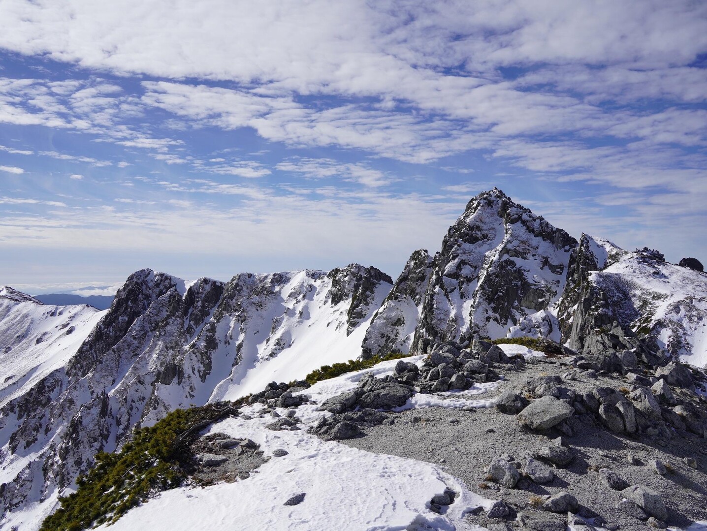 伊那前岳・中岳・木曽駒ヶ岳（西駒ヶ岳）・宝剣岳 / tsuさんの木曽駒ヶ岳・空木岳・越百山の活動データ | YAMAP / ヤマップ