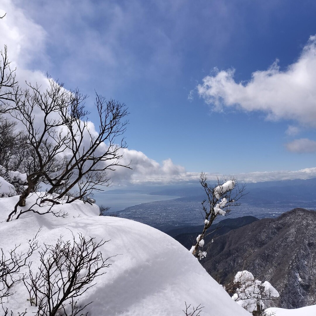 雪が降ったので愛鷹 位牌岳へ / rickさんの愛鷹山・大岳・黒岳の活動データ | YAMAP / ヤマップ