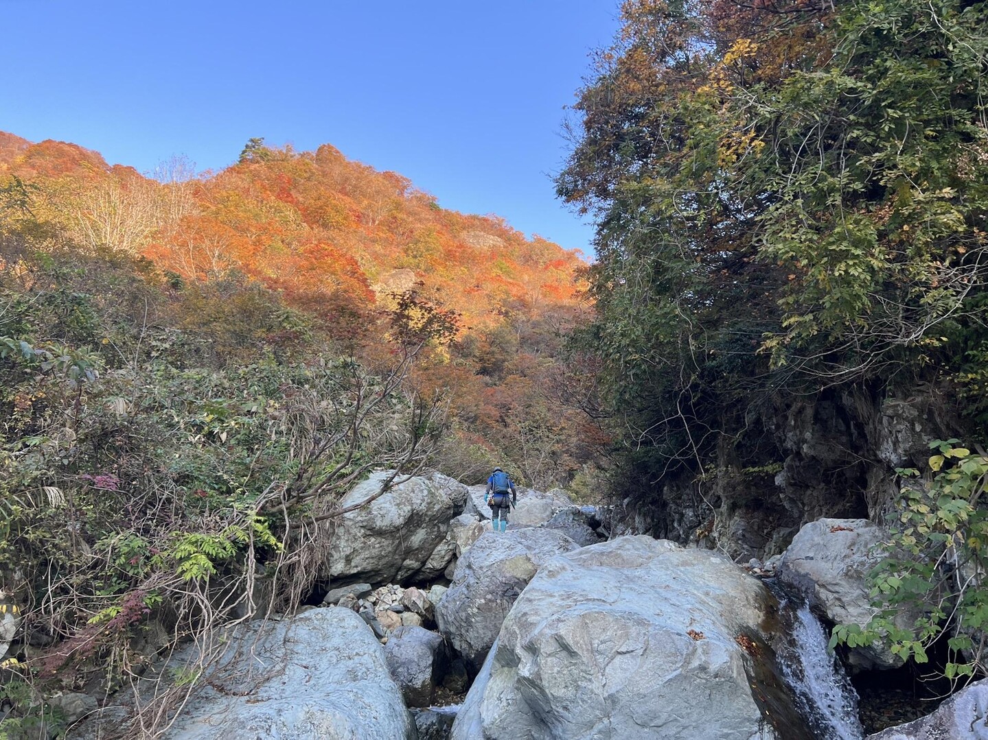 皿川〜越前甲 沢登り🏔今シーズンラスト... / yamakazuさんのモーメント | YAMAP / ヤマップ