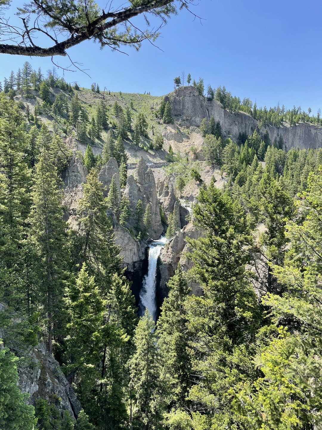 Canyon Village→Tower-Roosevelt→Mammoth Hot Springs→Grant Village ...