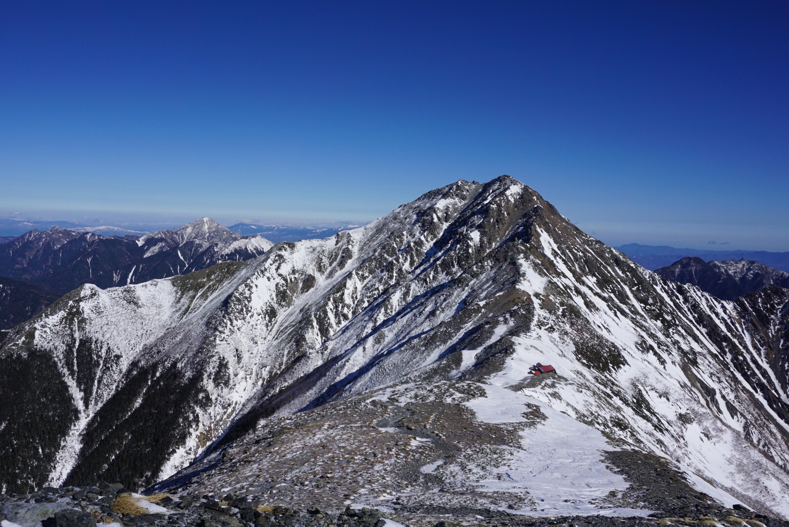 登り初めは3000m稜線歩き 北岳・間ノ岳 / senjyoさんの北岳・間ノ岳・農鳥岳の活動データ | YAMAP / ヤマップ