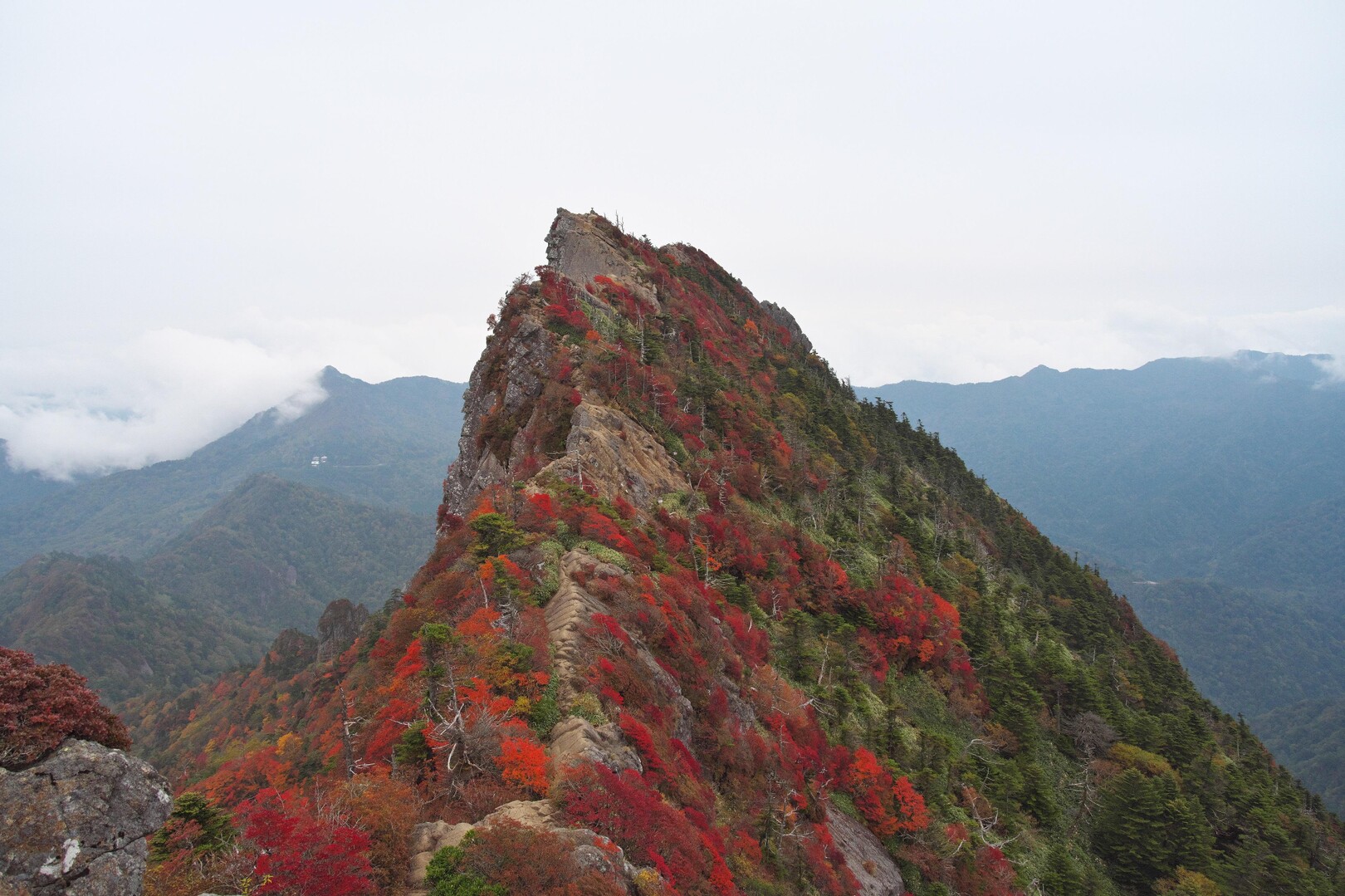 紅葉の石鎚山🍁 / LEMONさんの石鎚山・堂ヶ森・二ノ森の活動データ | YAMAP / ヤマップ