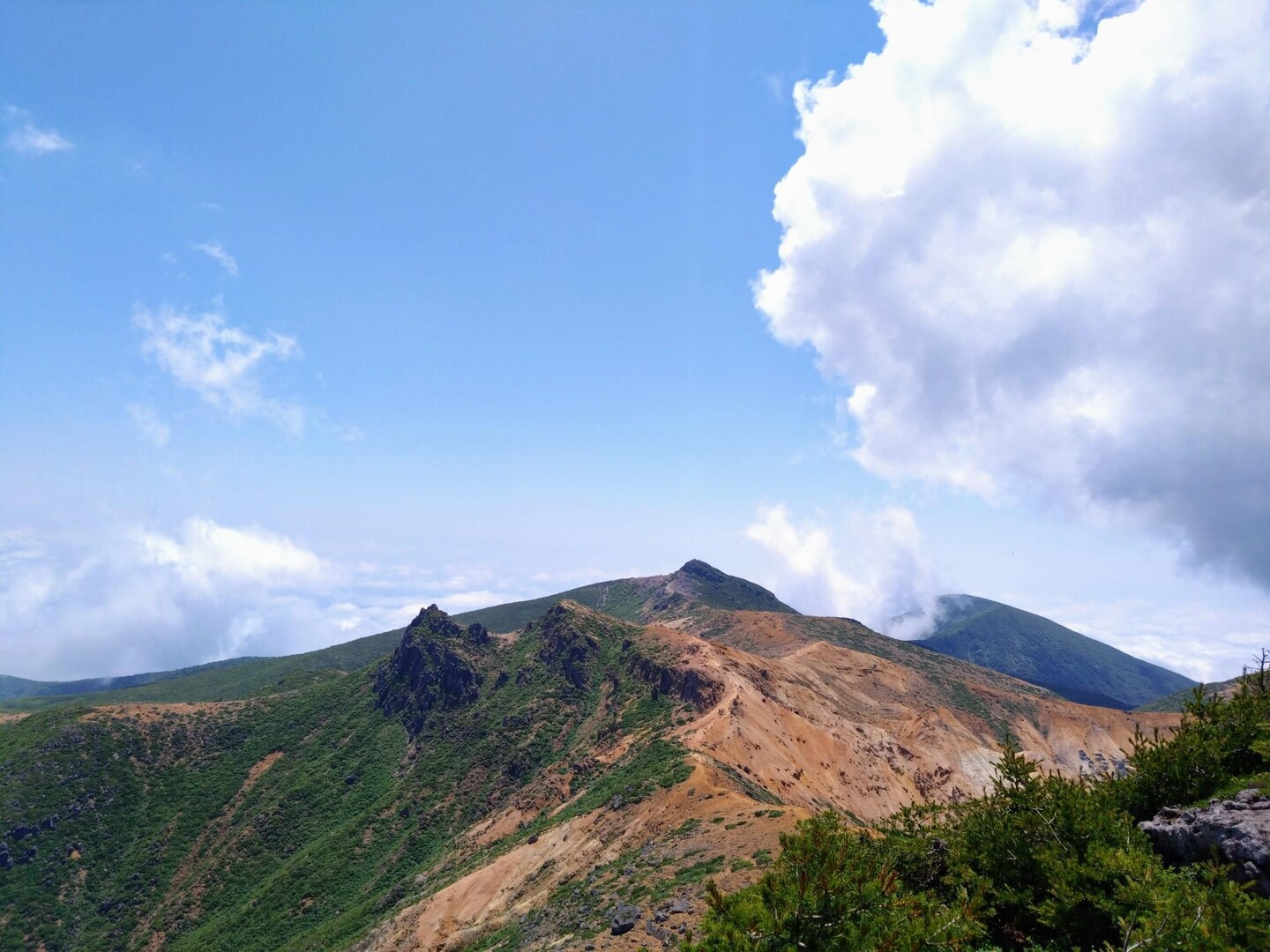 薬師岳・安達太良山・矢筈森・鉄山 / TWOさんの安達太良山・箕輪山・鬼面山の活動データ | YAMAP / ヤマップ