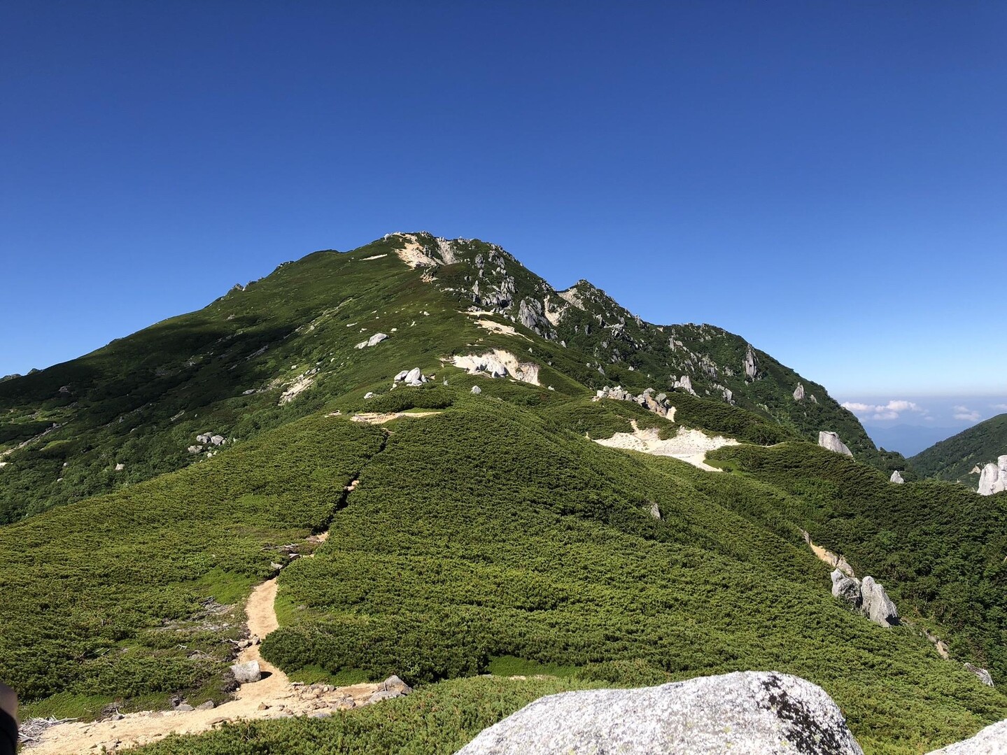 空木岳（池山避難小屋泊） / susan（ヤマユウ）さんの木曽駒ヶ岳・空木岳・越百山の活動データ | YAMAP / ヤマップ