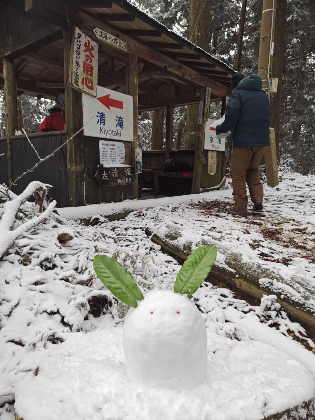 【雪兎】＠水尾別れ 🎵 おこしやす水... / kyoyamaさんのモーメント | YAMAP / ヤマップ