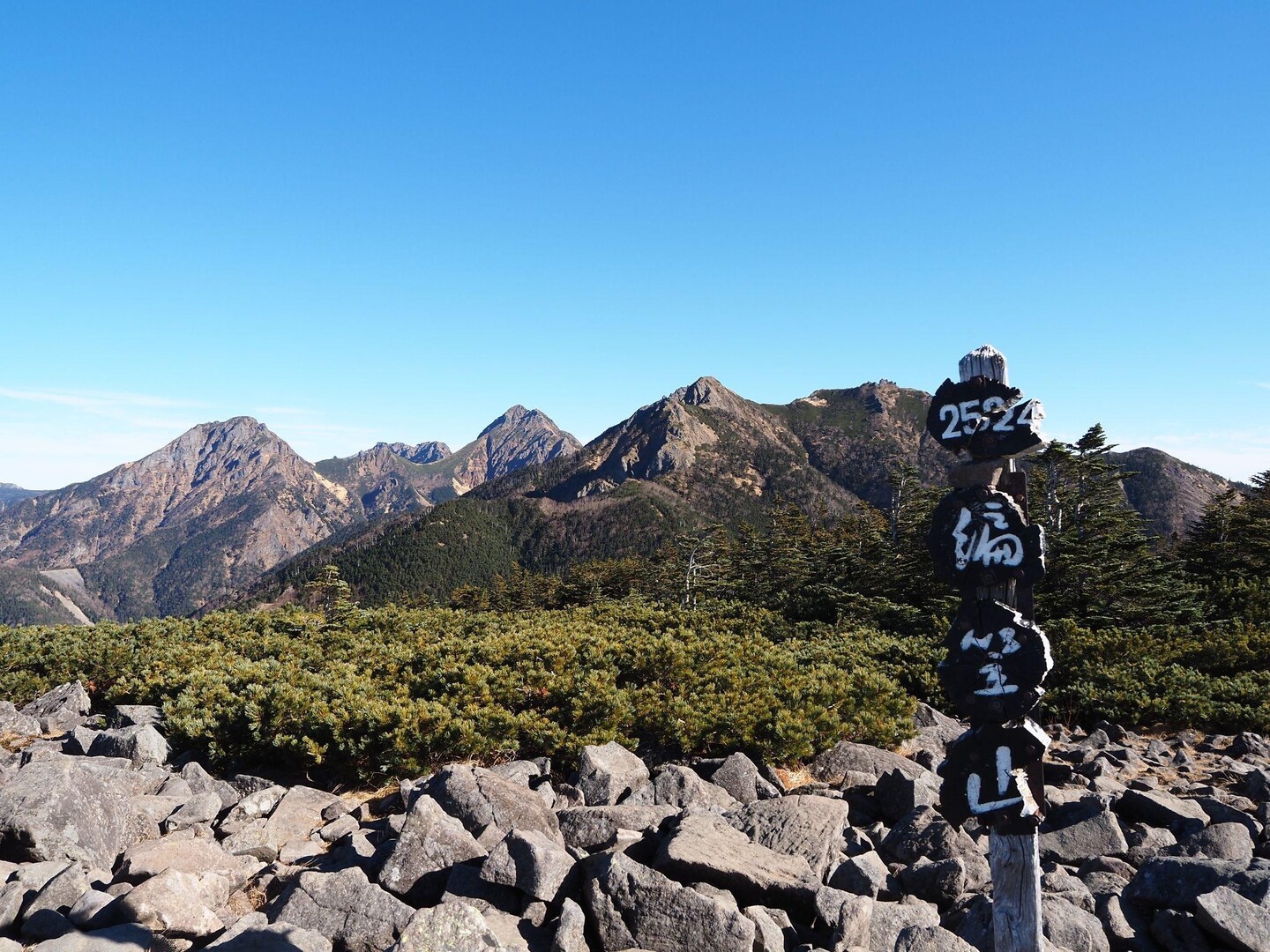 編笠山・西ギボシ・東ギボシ・権現岳・三ツ頭 / ひるるさんの八ヶ岳（赤岳・硫黄岳・天狗岳）の活動データ | YAMAP / ヤマップ