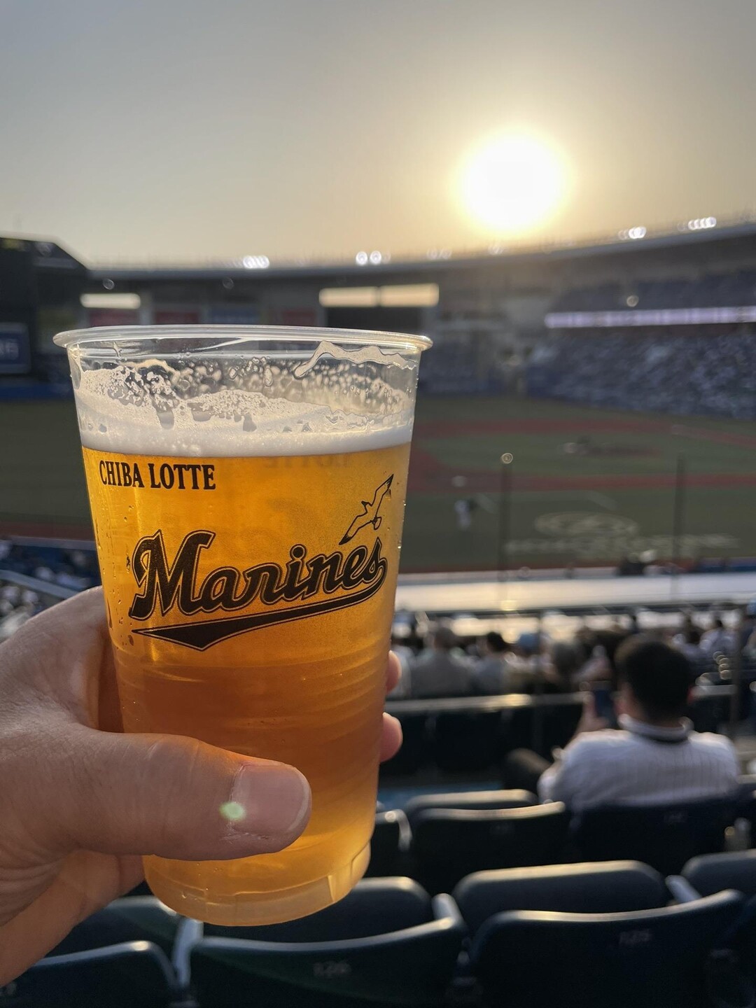 仕事で千葉 仕事終わりにZOZOマリン... / Lilyさんのモーメント | YAMAP / ヤマップ