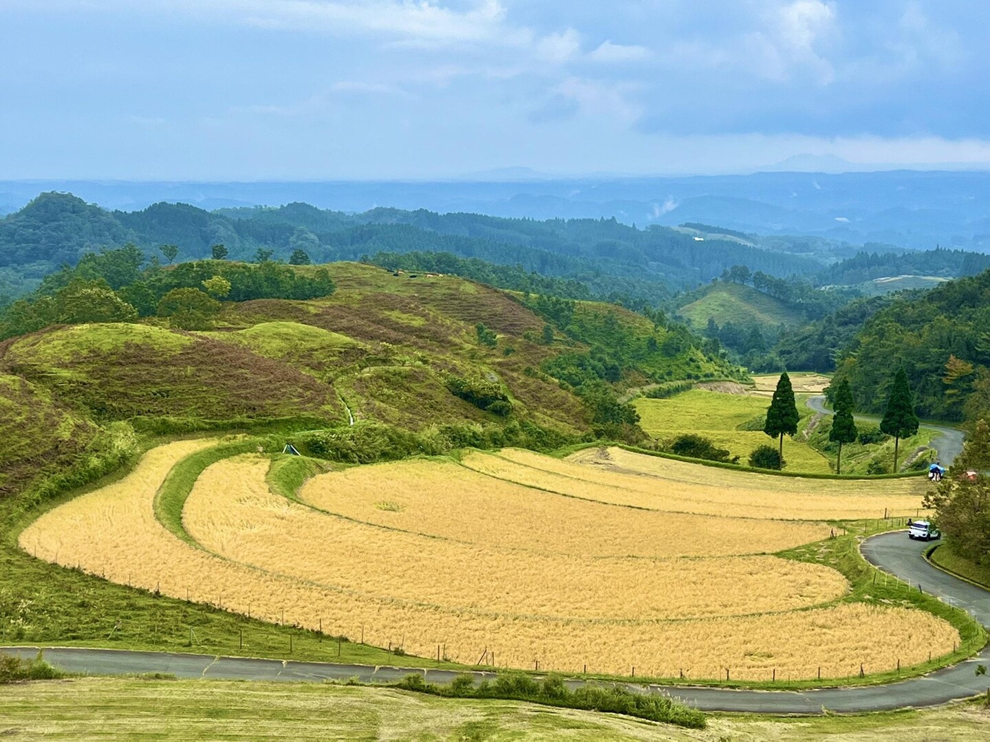 産山村の扇田の棚田 2022-09-23... / しょうやんさんのモーメント | YAMAP / ヤマップ