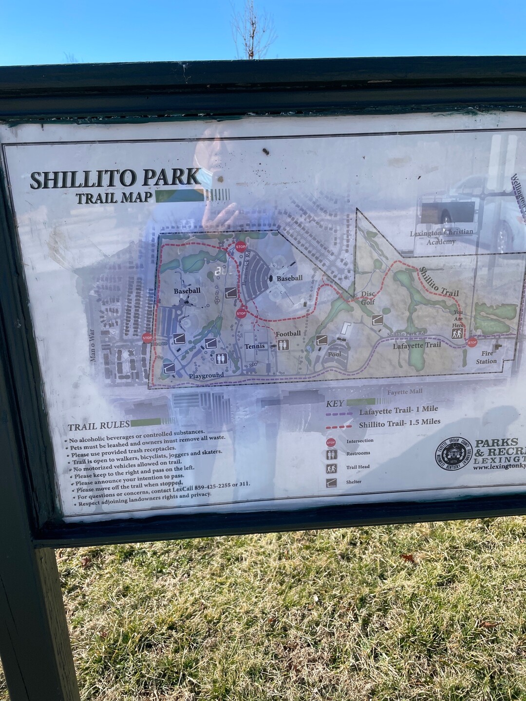Shillito Park ウォーキング-2022-02-21 / ソロキャンパーさんのウォーキングの活動データ | YAMAP / ヤマップ