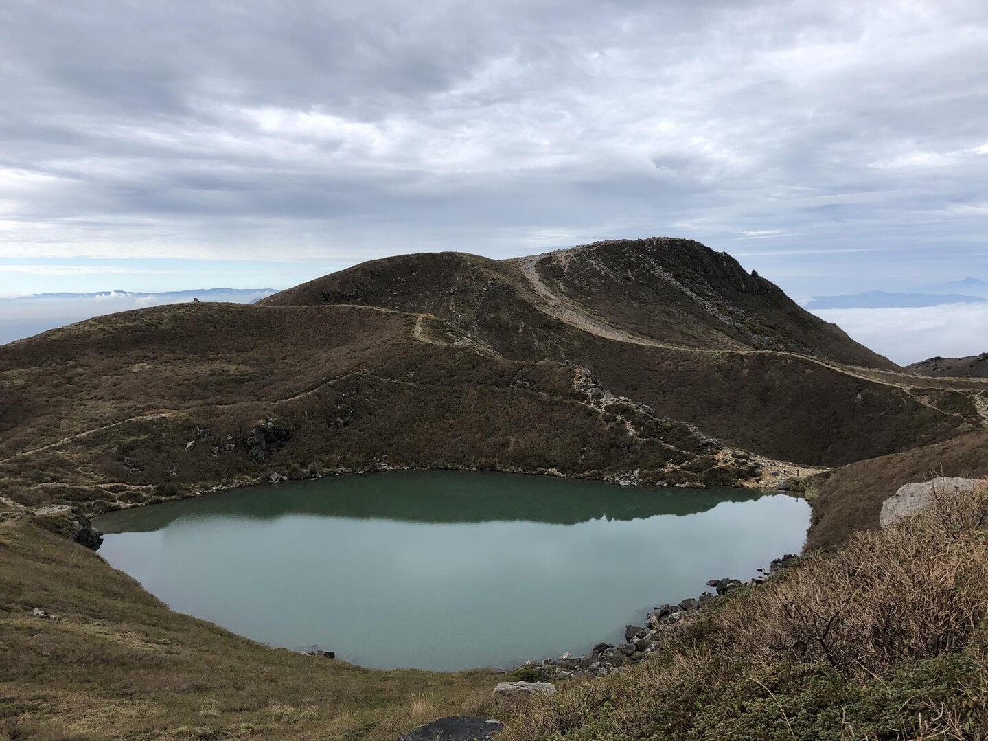 1,700m級5座⛰ 久住山・稲星山・中岳・天狗ヶ城・星生山 / ABCDさんの九重山（久住山）・大船山・星生山の活動データ | YAMAP / ヤマップ