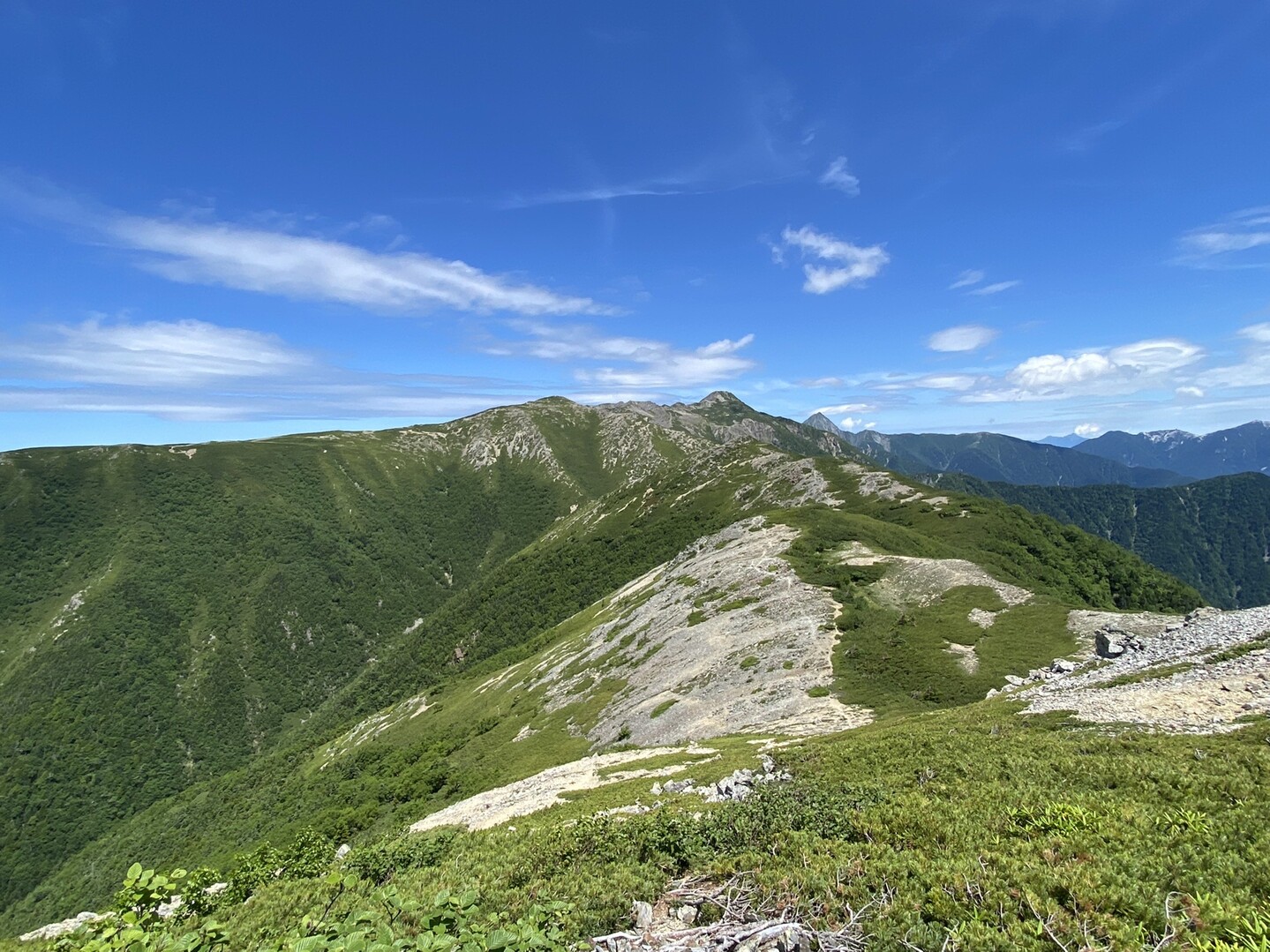 白峰南嶺周回 笹山ダイレクト尾根↑大門沢↓ / mahmoさんの黒河内岳（笹山）・白河内岳・白剥山の活動データ | YAMAP / ヤマップ