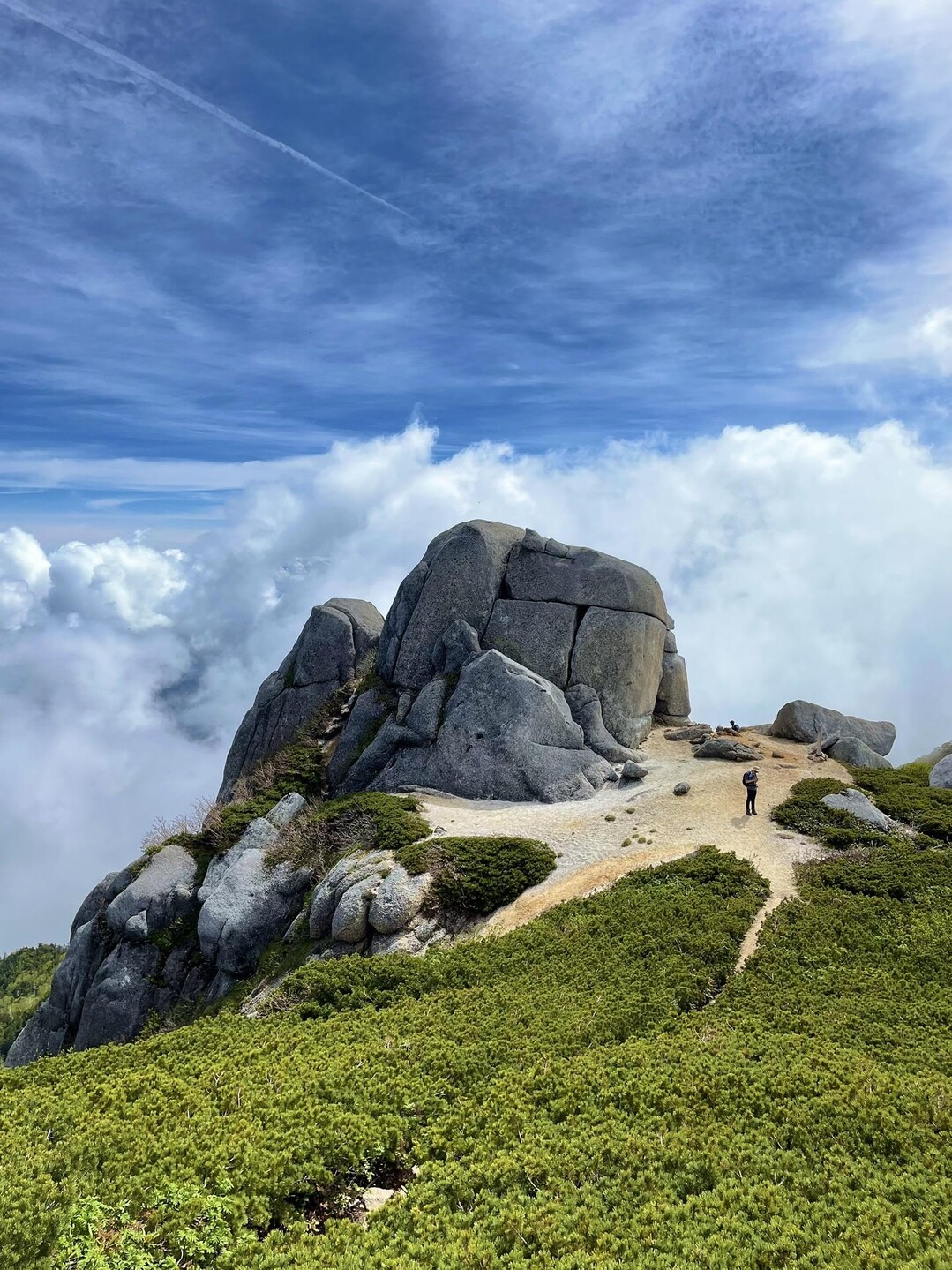 【空木岳】今年のセットリストから除外していましたが、天気の都合で行ってみました。 / N☆B☆Jさんの木曽駒ヶ岳・空木岳・越百山の活動データ | YAMAP / ヤマップ
