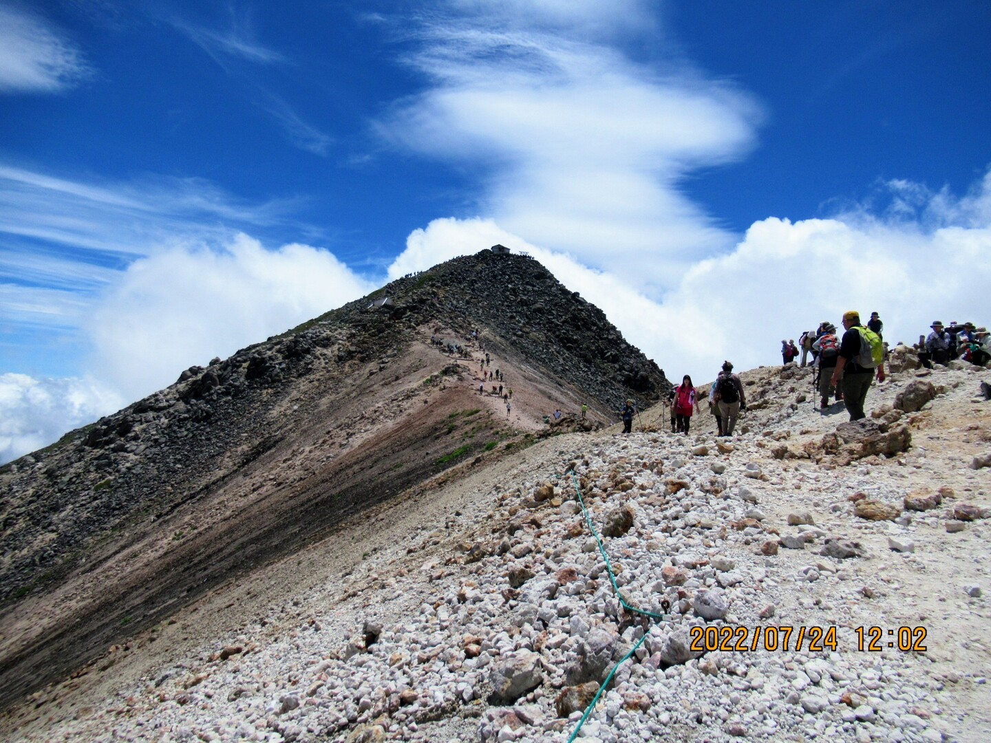 36年ぶりに3000m峰登頂のはずでしたが…😑：朝日岳・蚕玉岳・乗鞍岳（剣ヶ峰） / yama3104さんの乗鞍岳の活動データ | YAMAP / ヤマップ