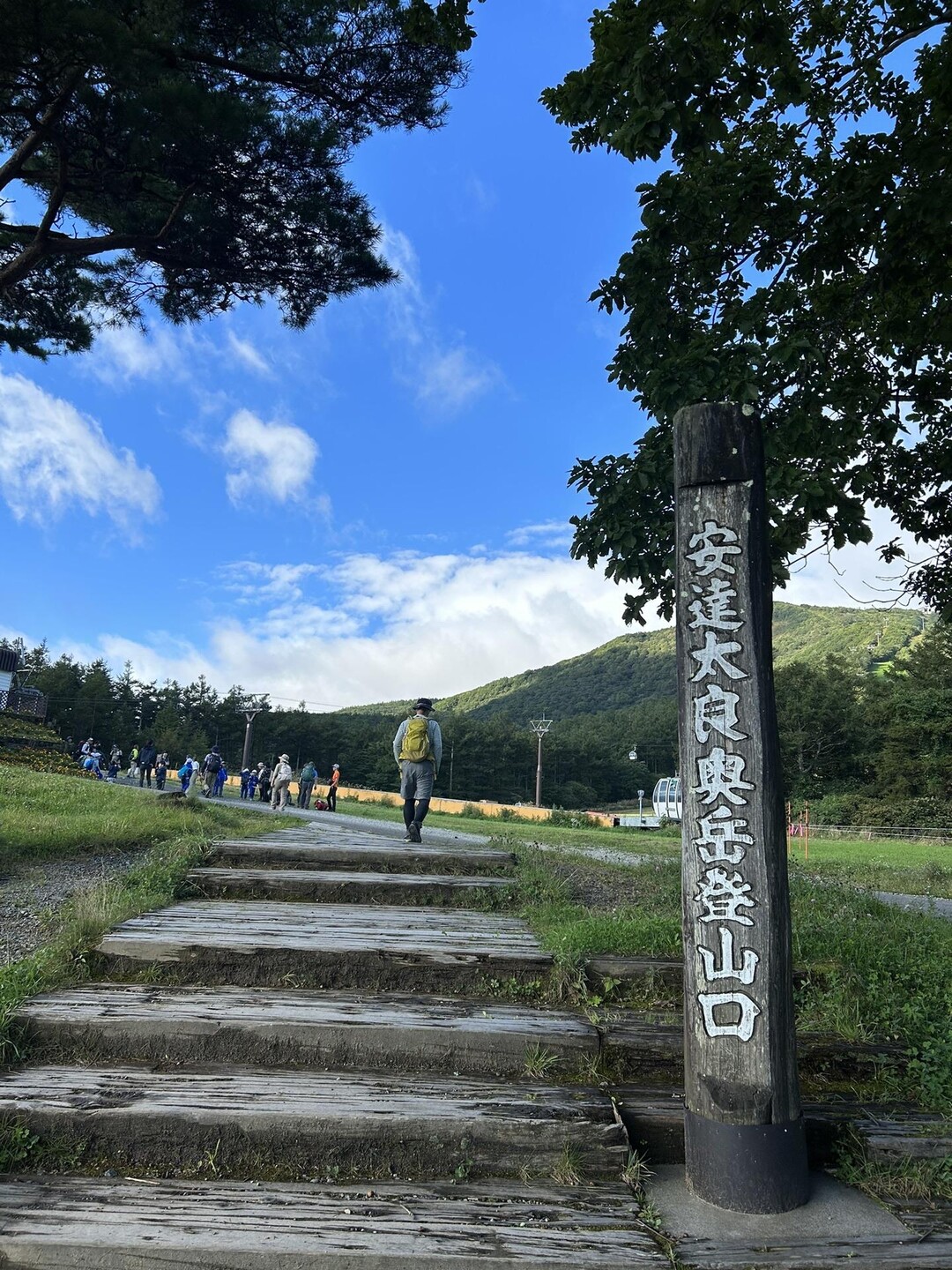 ほんとの空を見に🌤️ 薬師岳・安達太良山 / fumi 🍇さんの安達太良山・箕輪山・鬼面山の活動データ | YAMAP / ヤマップ