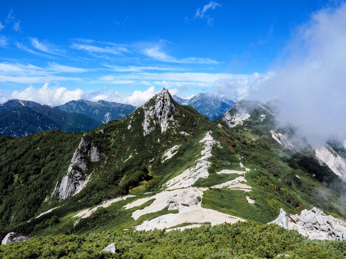 今日はここまで 烏帽子岳 / capetaさんの野口五郎岳・真砂岳・湯俣岳の活動データ | YAMAP / ヤマップ