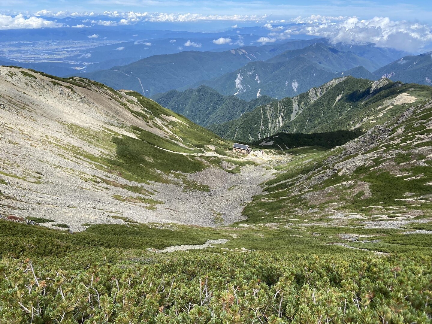 アルプスデビューは南の女王 仙丈ヶ岳へ… 絶景に感動！ 小仙丈ヶ岳・仙丈ヶ岳 / MASAEさんの仙丈ヶ岳・伊那荒倉岳の活動データ | YAMAP / ヤマップ