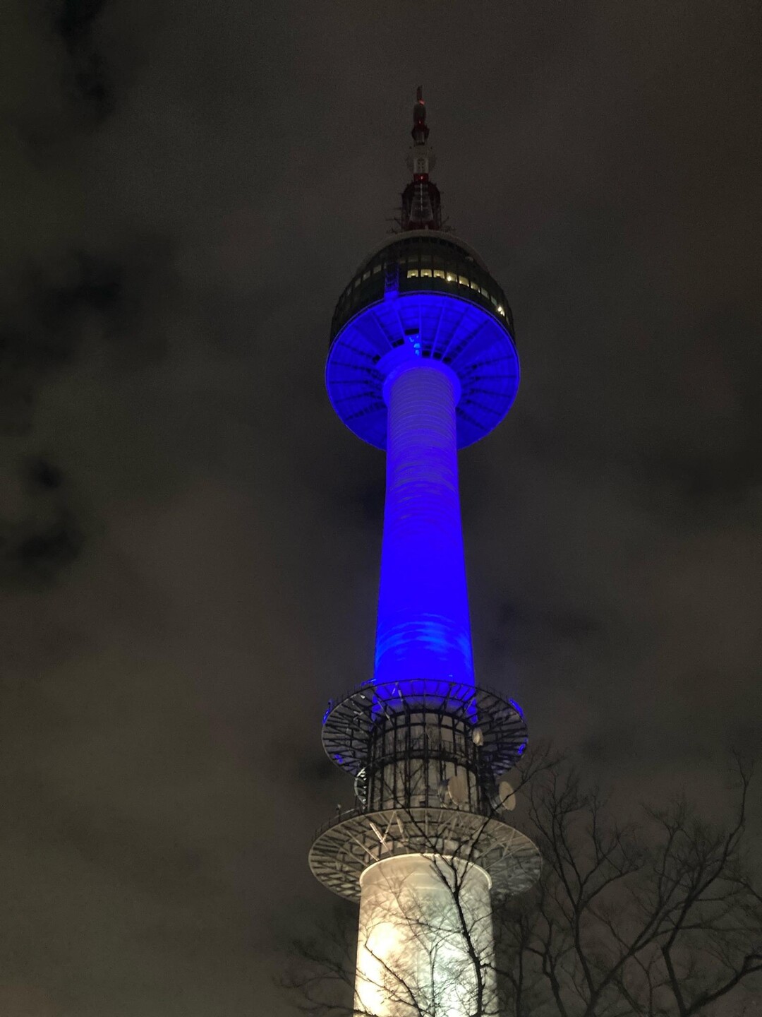 night walk in Seoul / 南山（ナムサン） / BAYSさんのソウル市の活動データ | YAMAP / ヤマップ