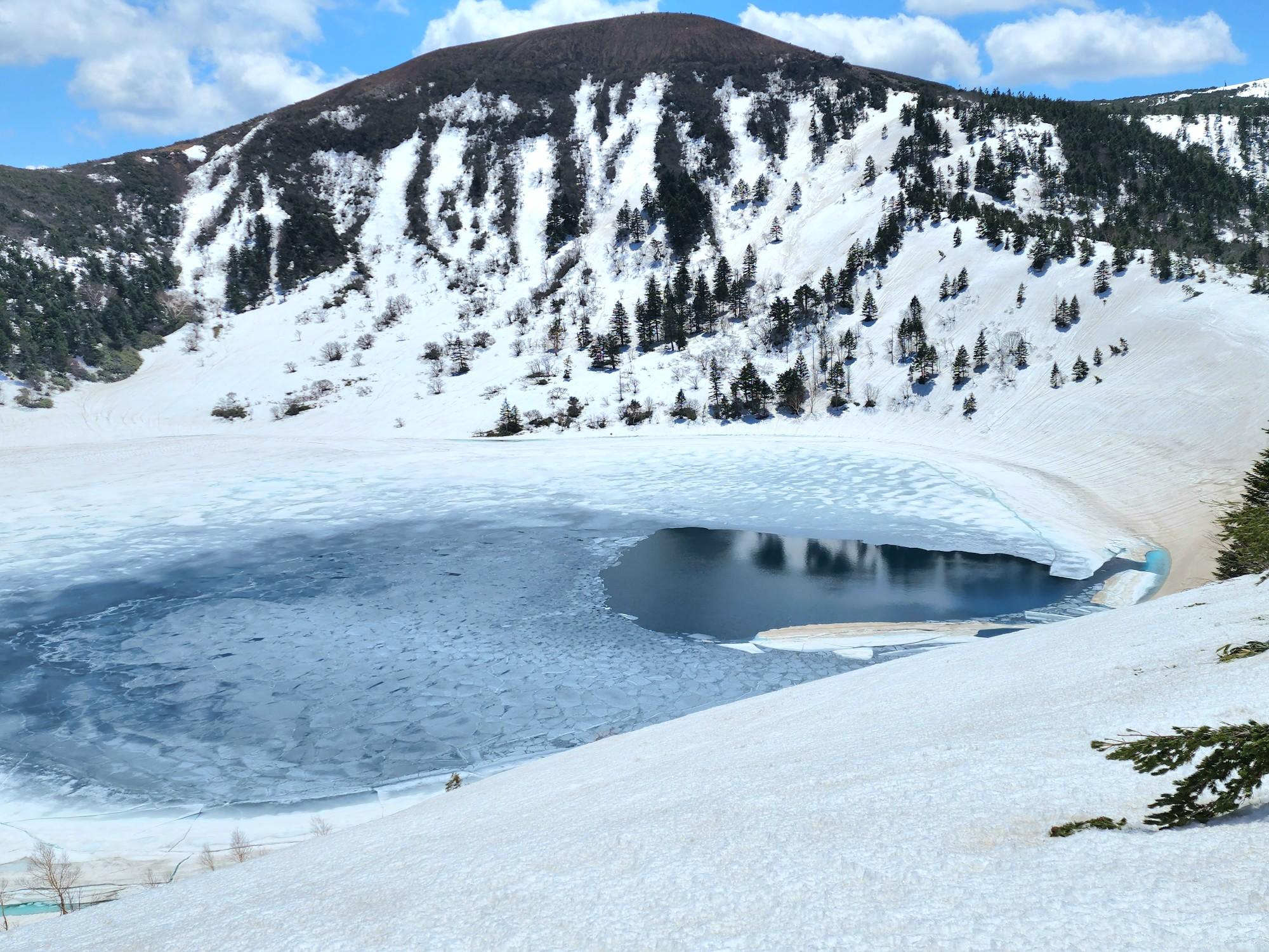 残雪のシモフリ新道try⭐+魔女の瞳⭐ / jmamaさんの吾妻山・一切経山の活動データ | YAMAP / ヤマップ