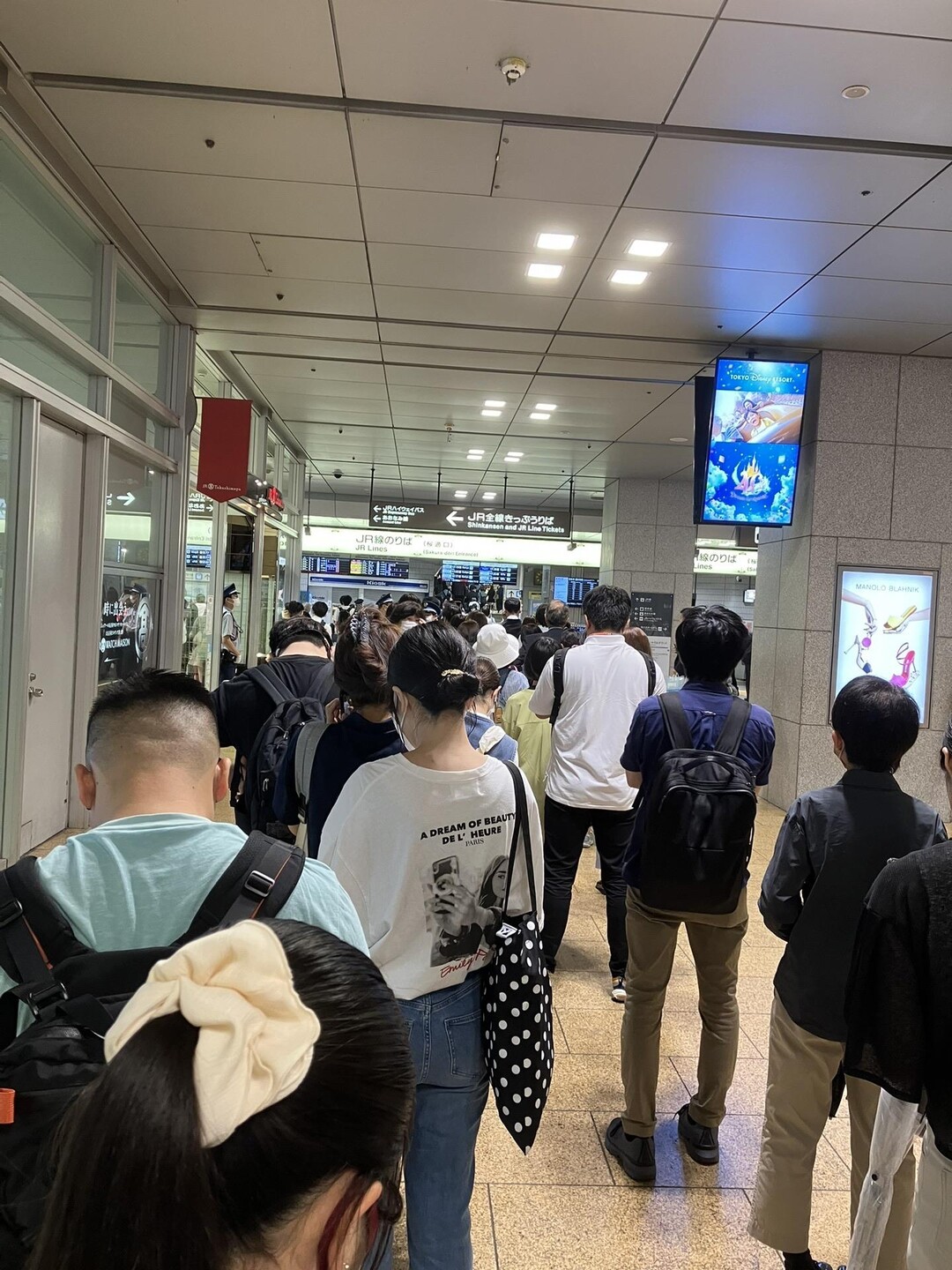 JR名古屋駅。 名鉄は止まってるがJRは... / ボツさんのモーメント | YAMAP / ヤマップ