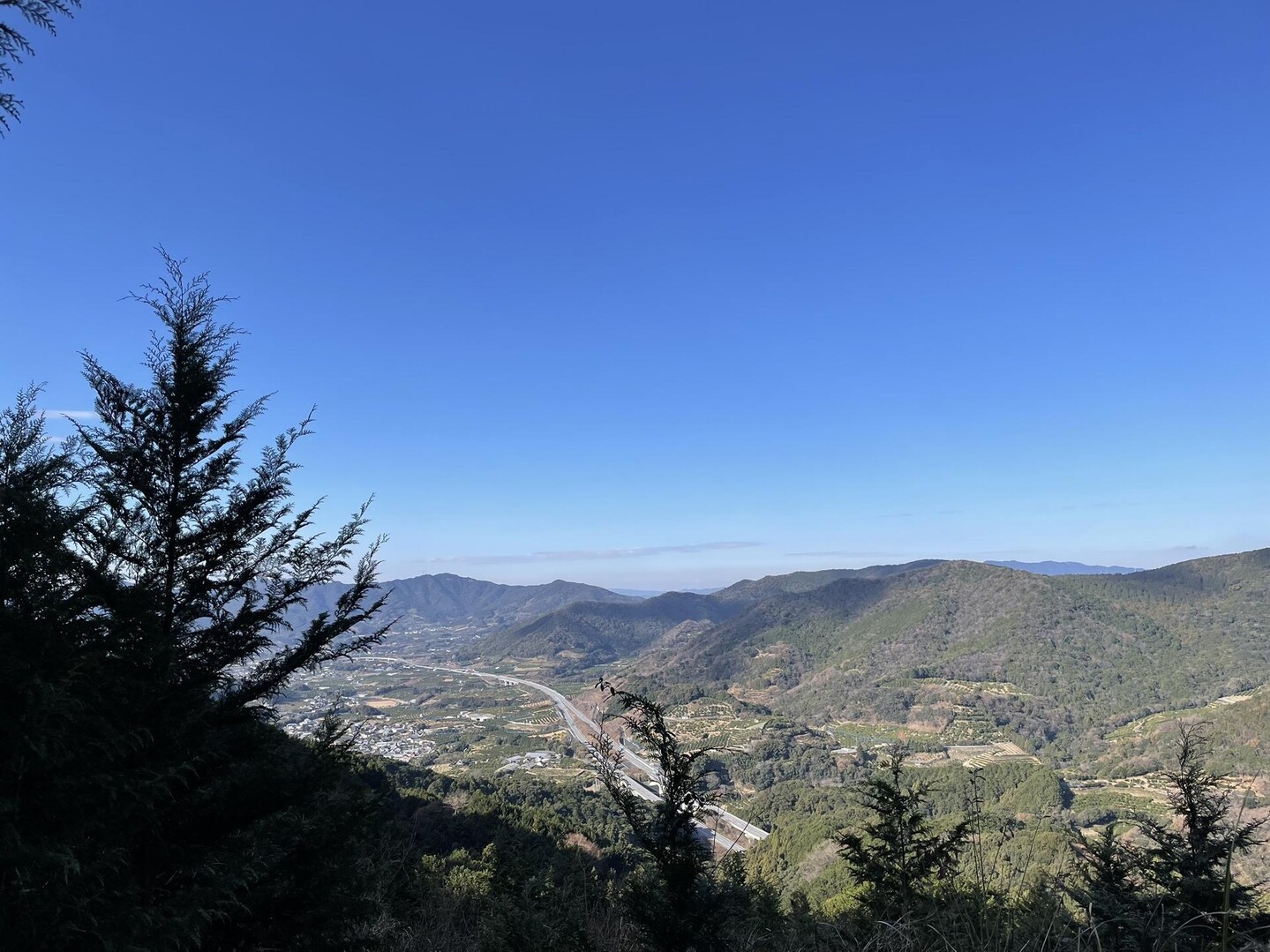 尉ヶ峰-風越峠ラン 2023.12.25 / JINさんのランニングの活動データ | YAMAP / ヤマップ