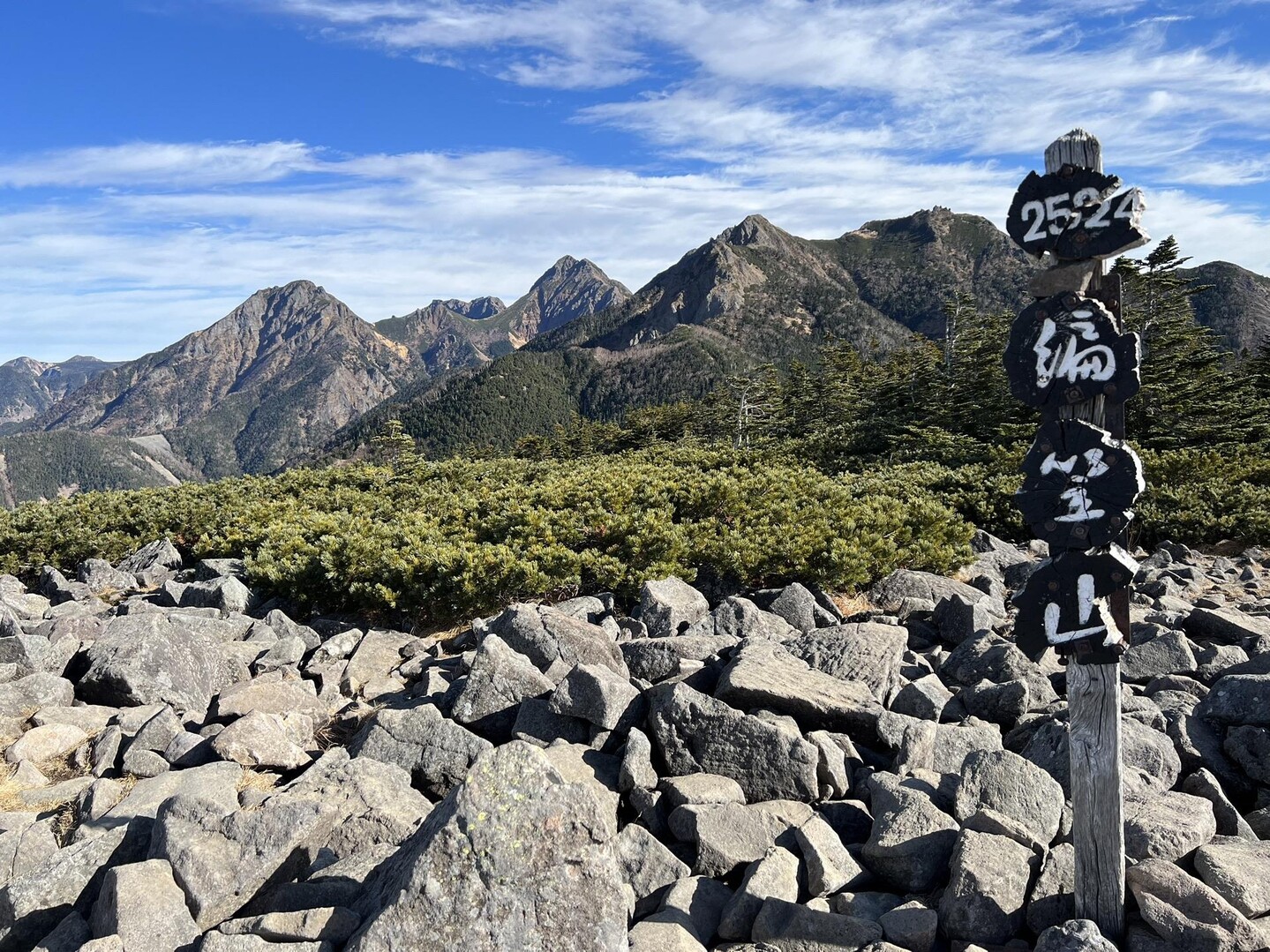 編笠山・西ギボシ・東ギボシ・権現岳・三ツ頭 / arukrさんの八ヶ岳（赤岳・硫黄岳・天狗岳）の活動データ | YAMAP / ヤマップ