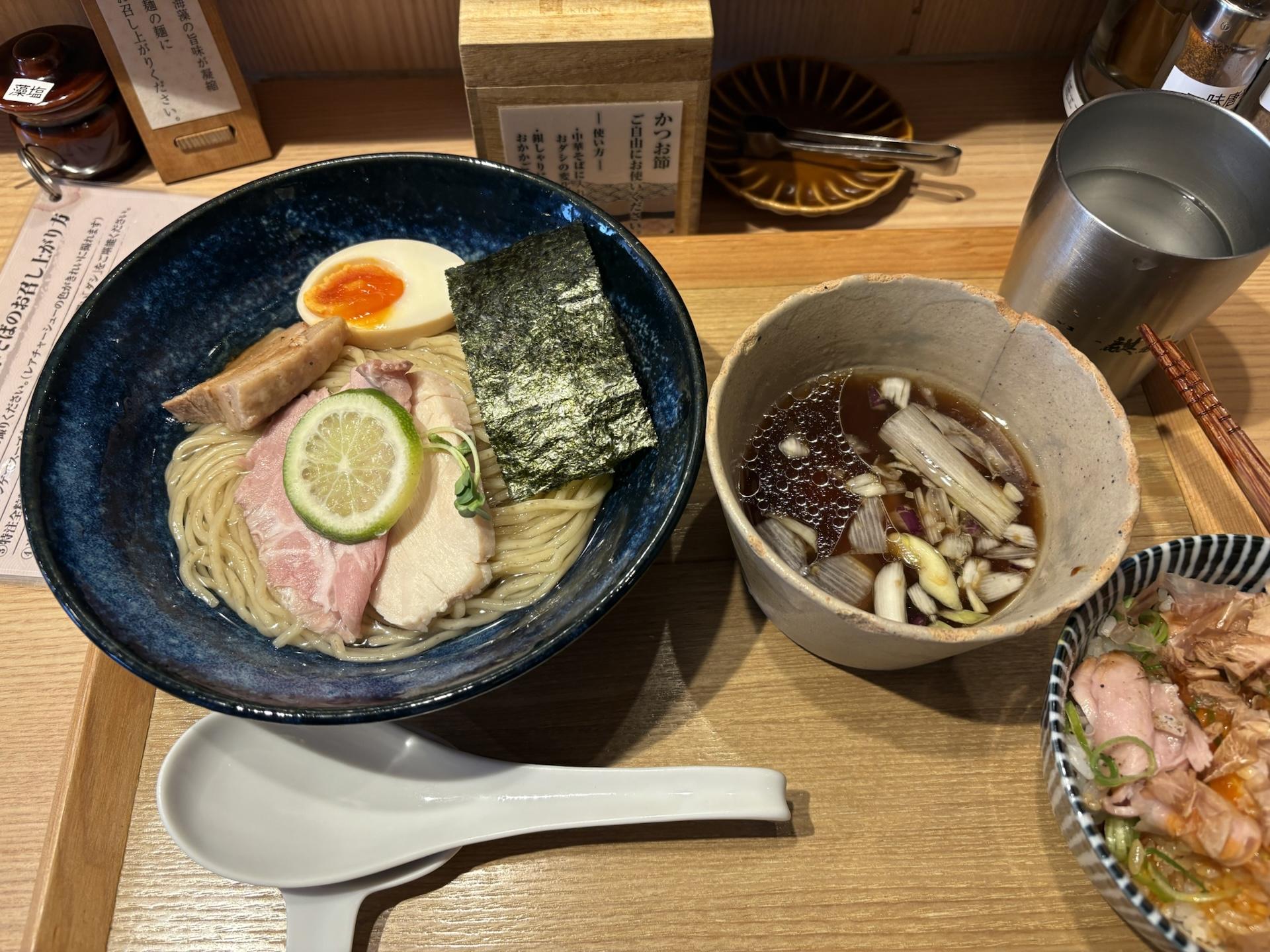 池袋・中華そば麒麟、特製鰹昆布水しょうゆ... / hideshanさんのモーメント | YAMAP / ヤマップ