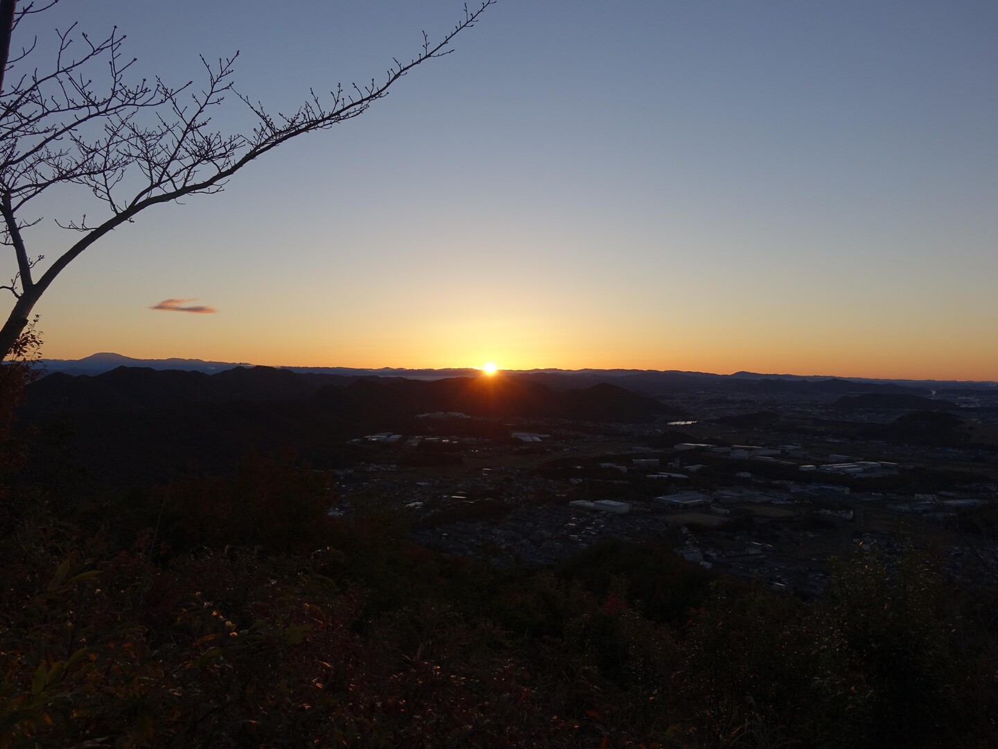 日の出を見に、第2ホーム 各務原権現山・北山🌄 / Homanさんの各務原アルプス（関南アルプス）・八木三山の活動データ | YAMAP / ヤマップ